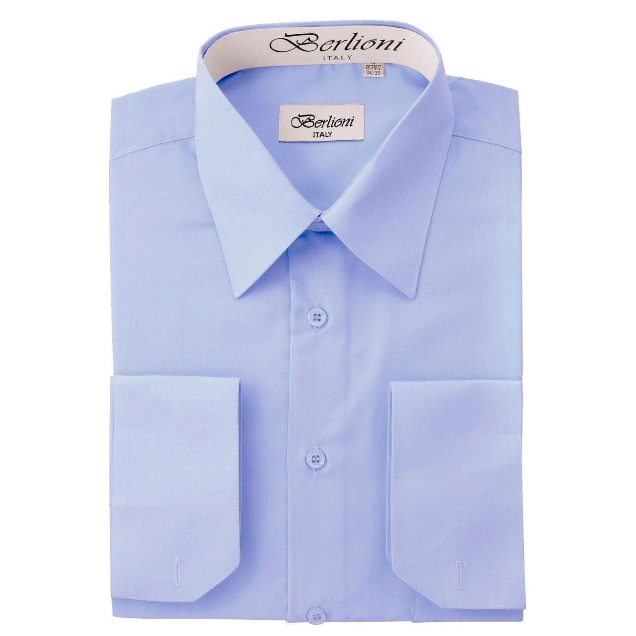 Men's Solid Color Dress Shirt - Walmart.com