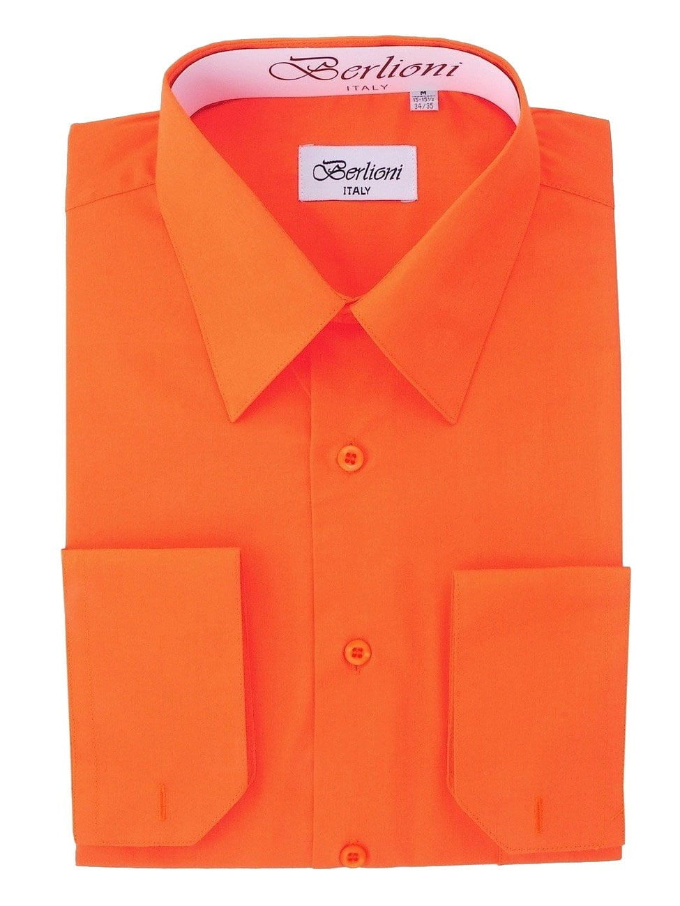 Men's Solid Color Dress Shirt - Walmart.com