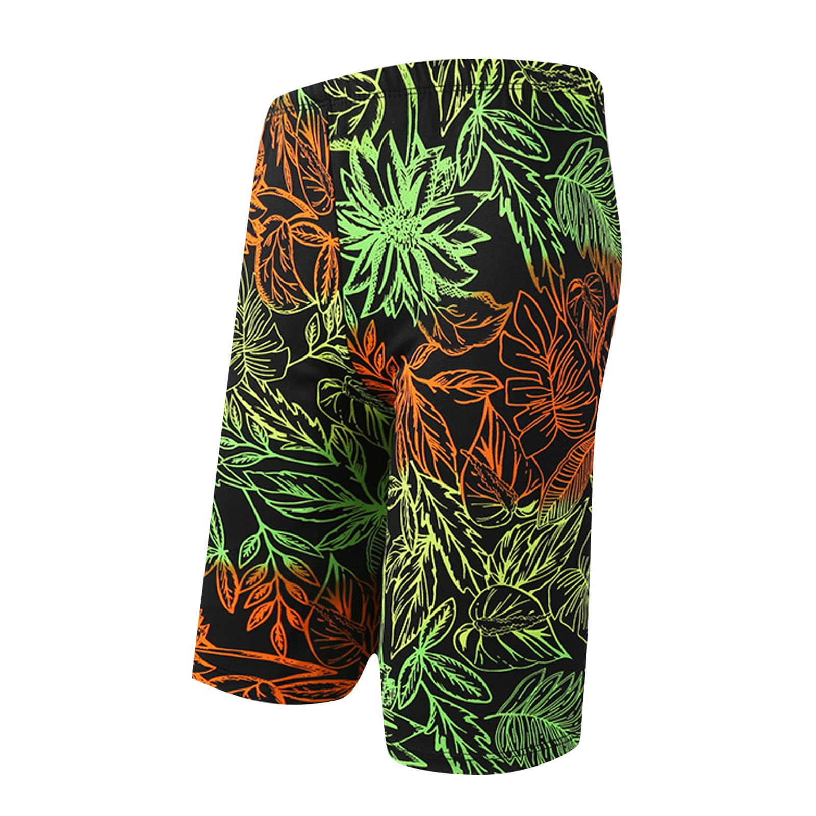 Men's Solid Jammer Swimsuit - Prolt Square Leg Shape Retention Swim ...