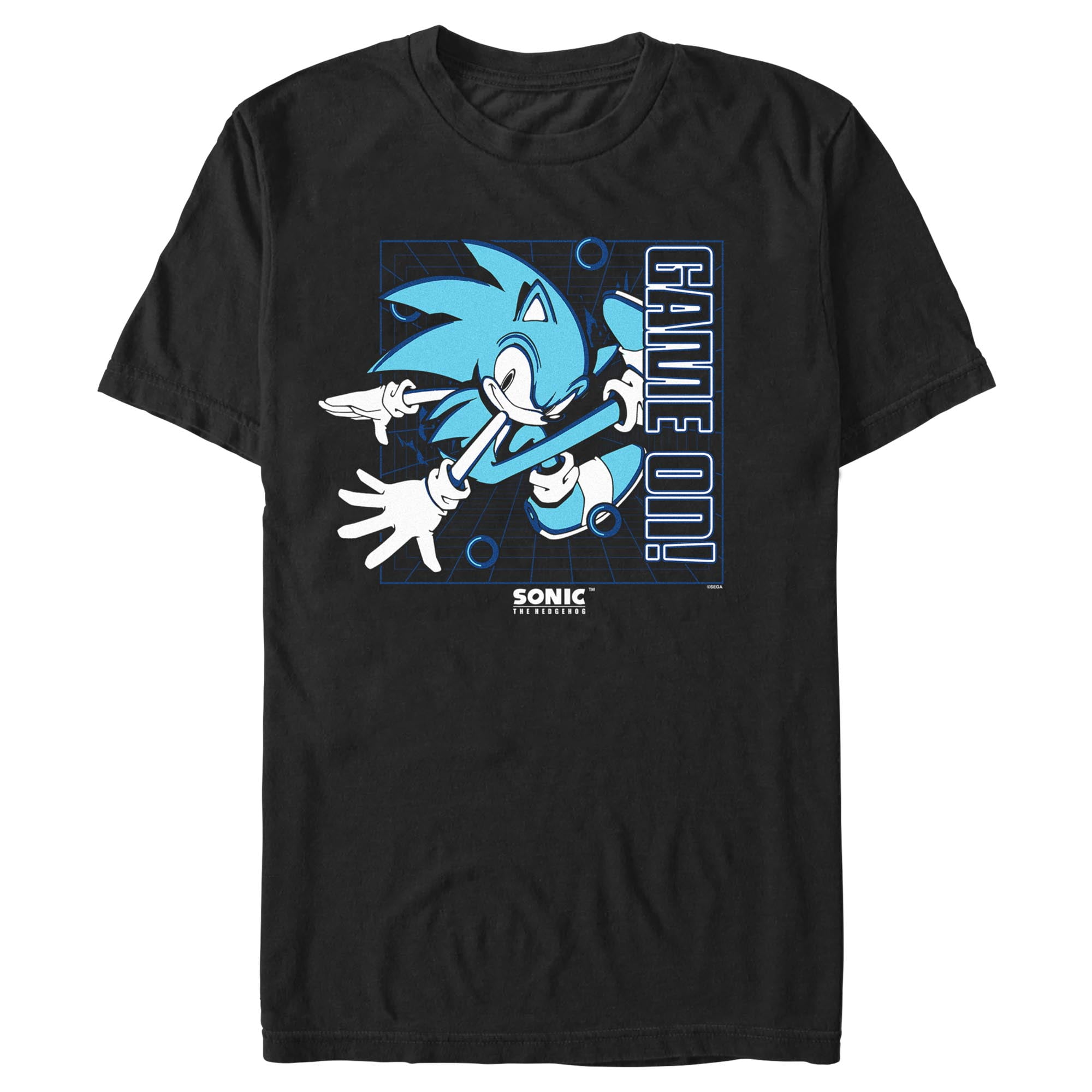 Men's Sonic the Hedgehog Game On Pose Graphic T-Shirt - Walmart.com