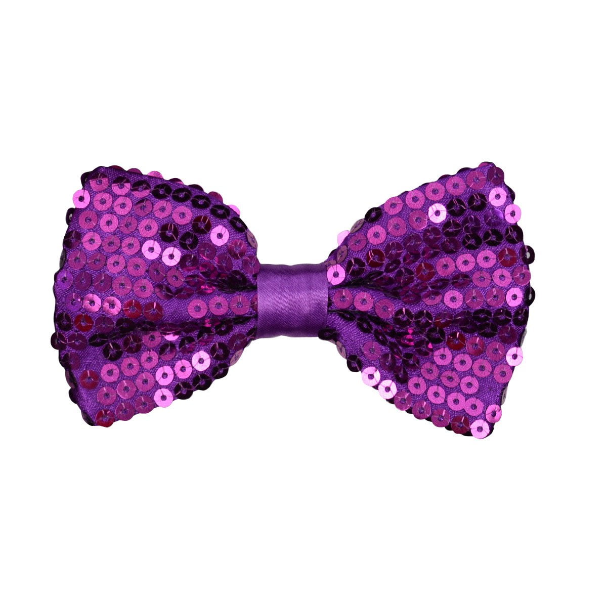 Men's Sparkle Sequin Banded Bow Ties - Walmart.com