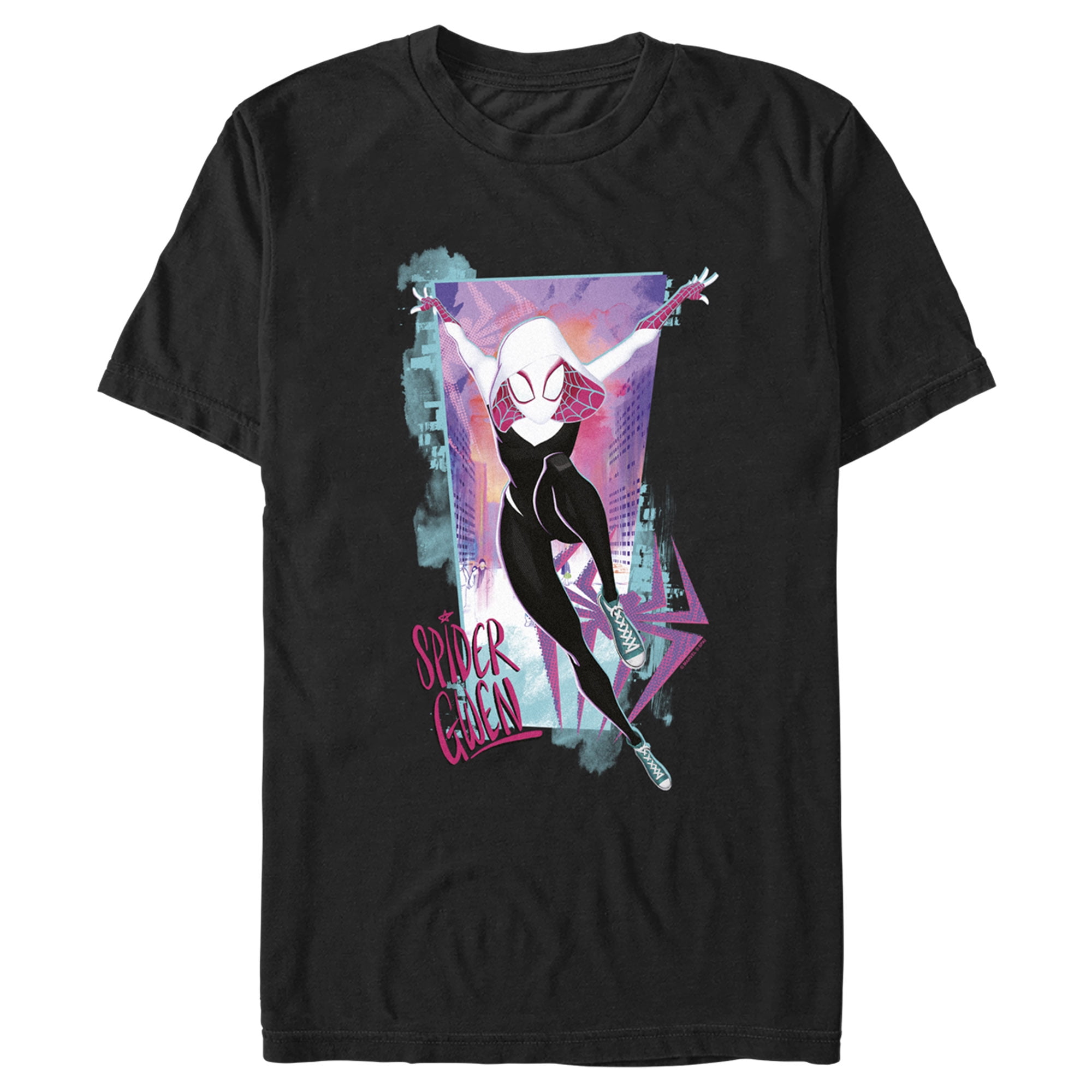 Men's Spider-Man: Across the Spider-Verse Spider Gwen Poster Graphic ...
