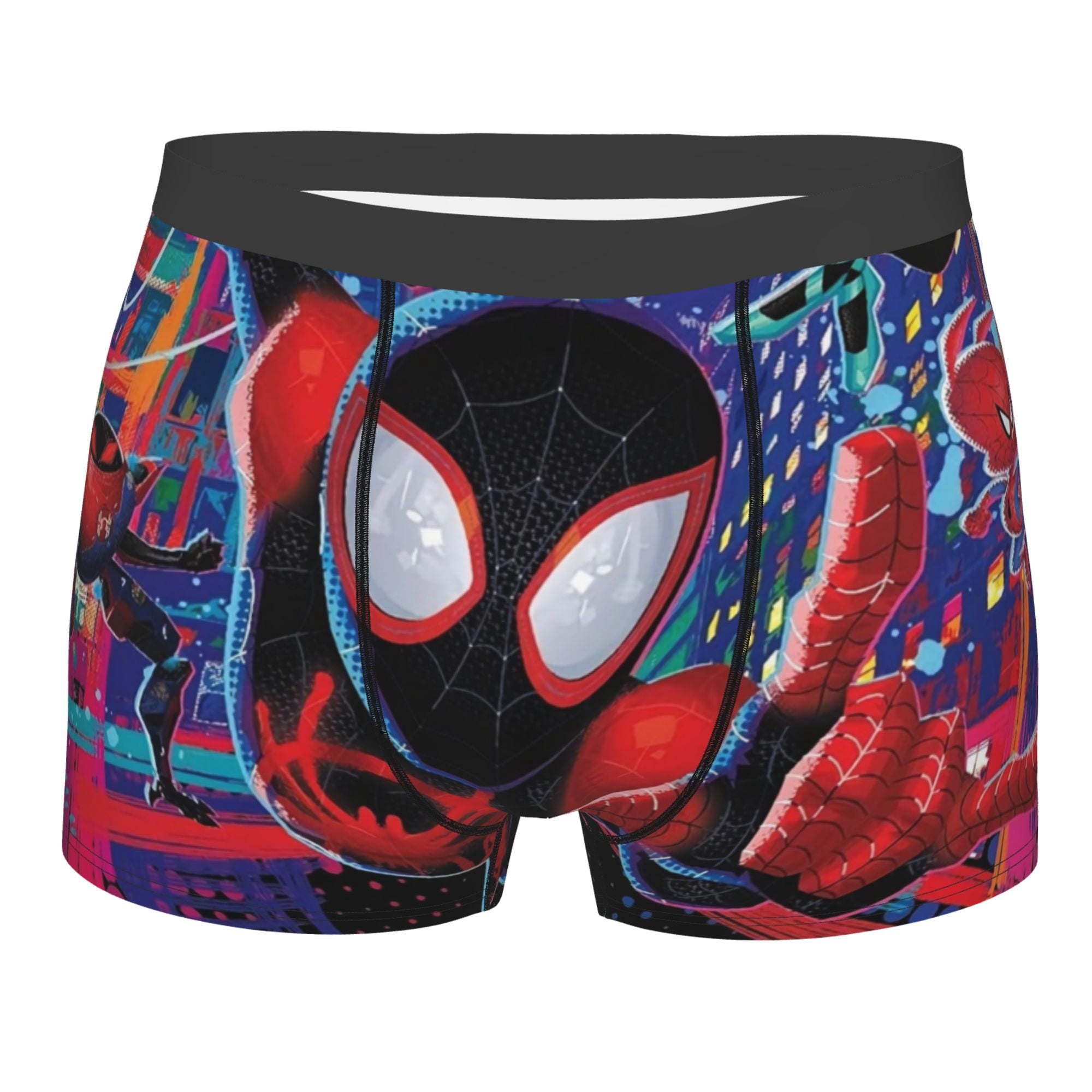 Men's Spider-Man - Into The Spider-Verse Boxer Briefs Funny Boxer ...