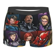 Marvel Kawaii Avengers Superheroes Men's Male Boxer Shorts 17KW001MBXYT ...