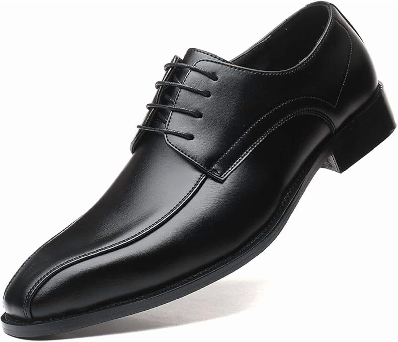 Men's Split-Toe Oxford Formal Lace Up Dress Shoes for Men - Walmart.com