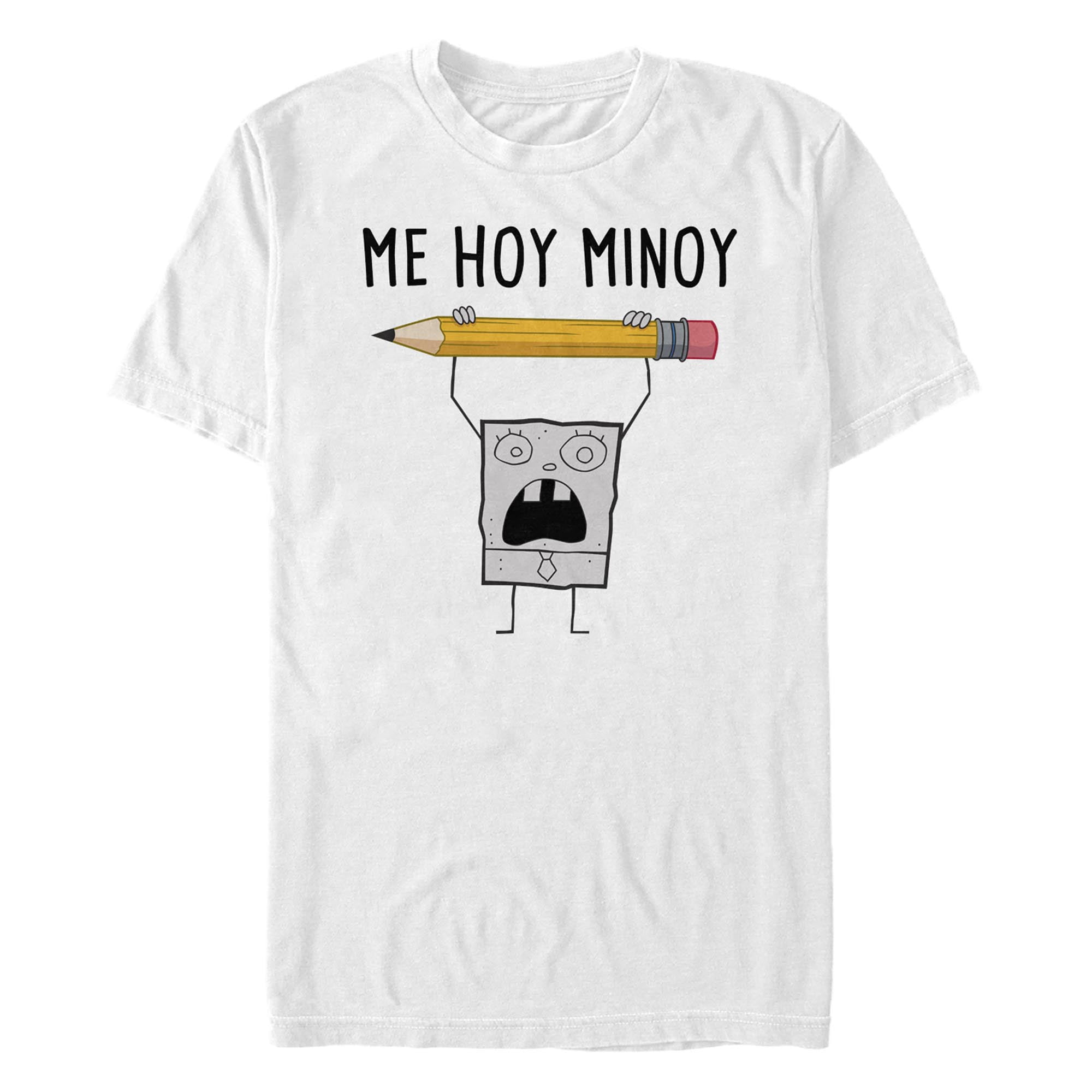 Men's SpongeBob SquarePants DoodbleBob Me Hoy Minoy Graphic T-Shirt ...