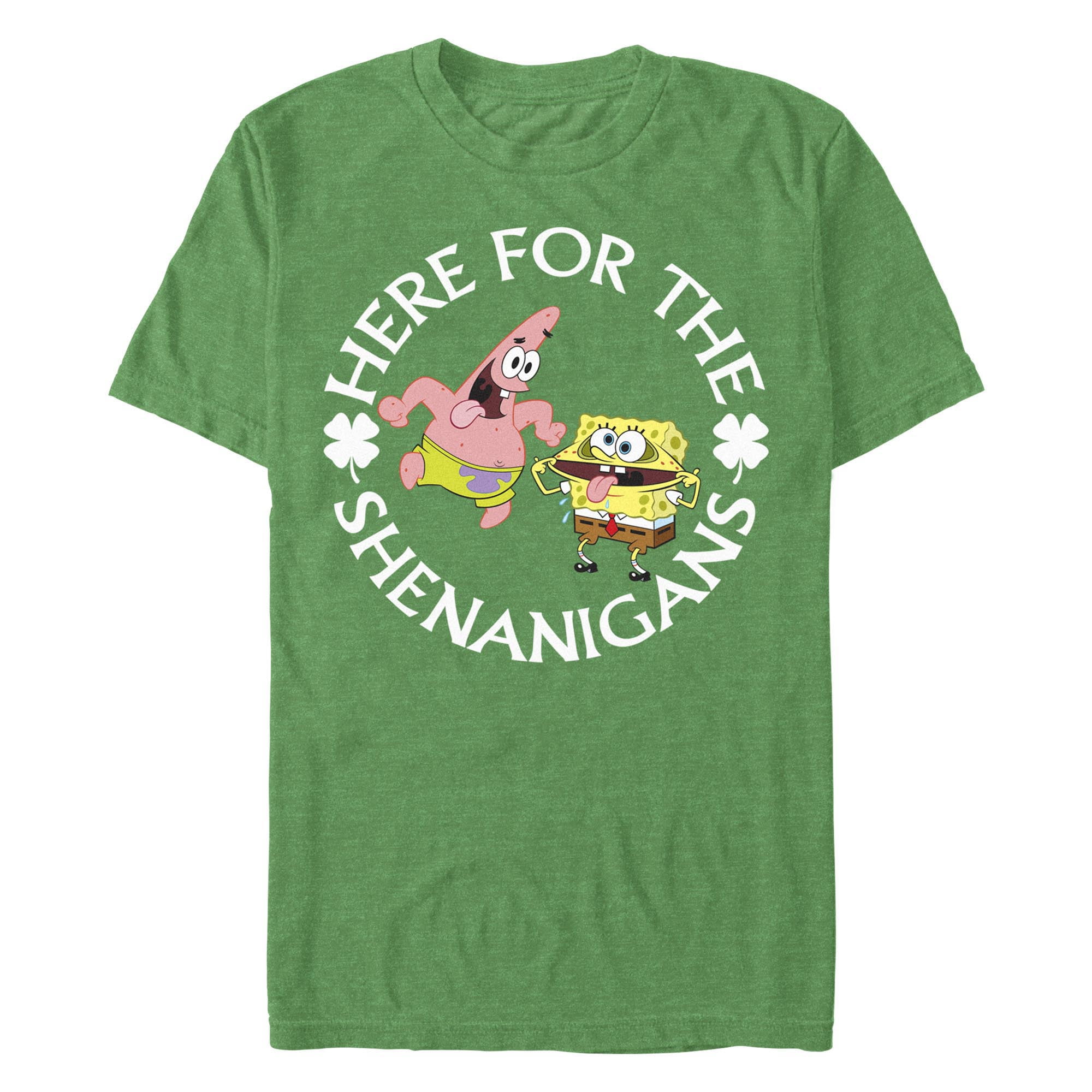 Men's SpongeBob SquarePants Here For The Sponge Graphic T-Shirt ...