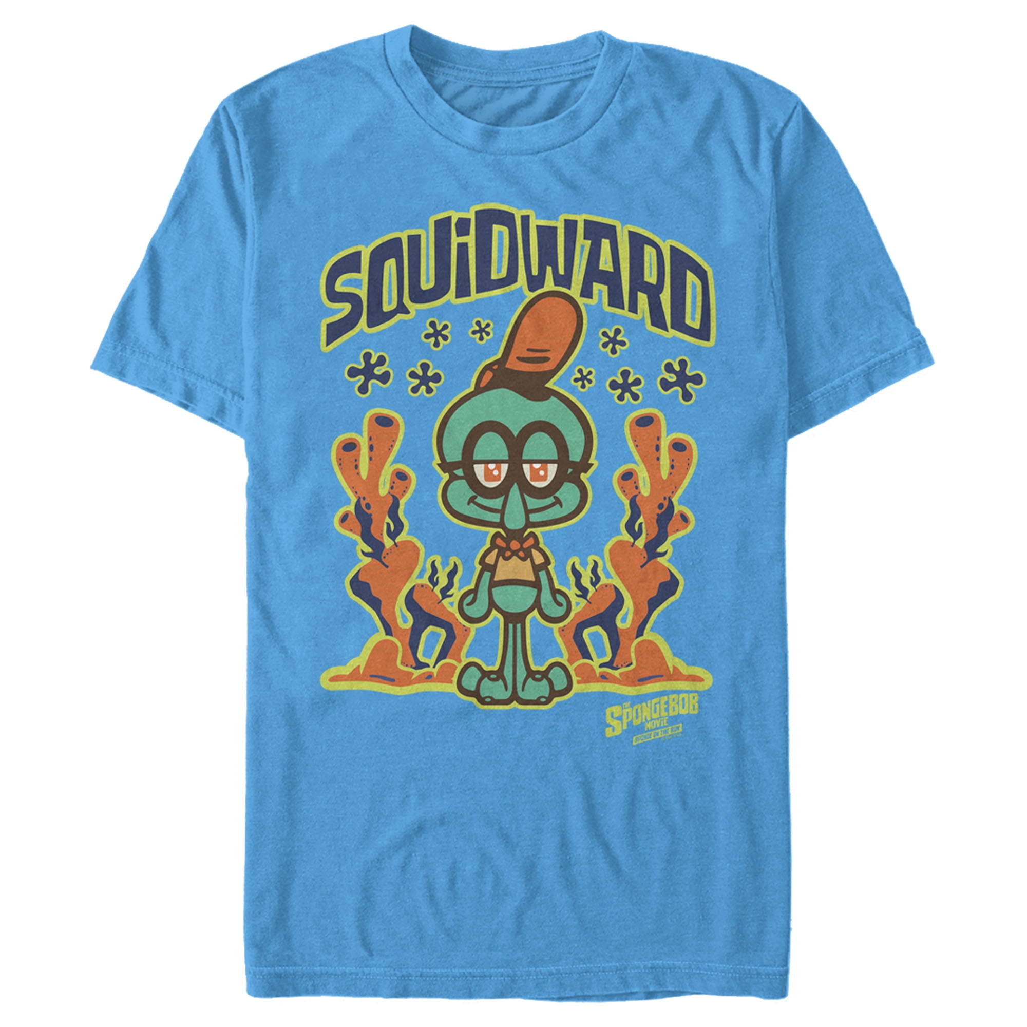 Squidward Se Sent NICKELODEON Spongebob Squarepants T Shirt LARGE NEW