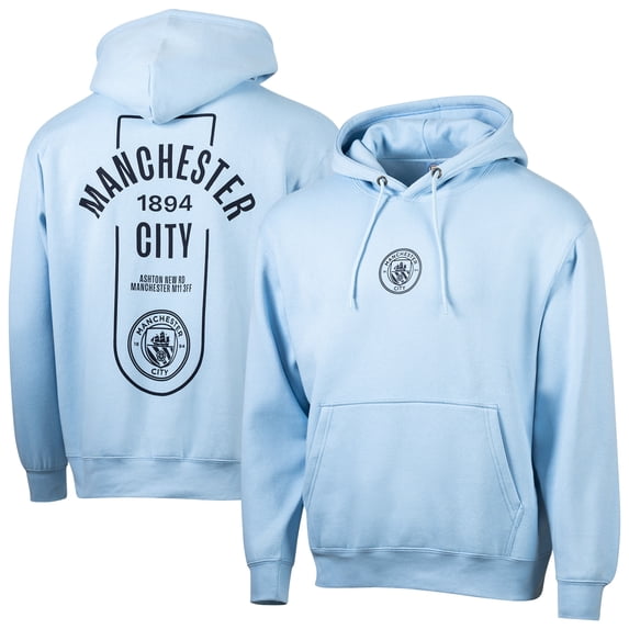 Men's Sport Design Sweden Light Blue Manchester City Streetwear Relaxed ...