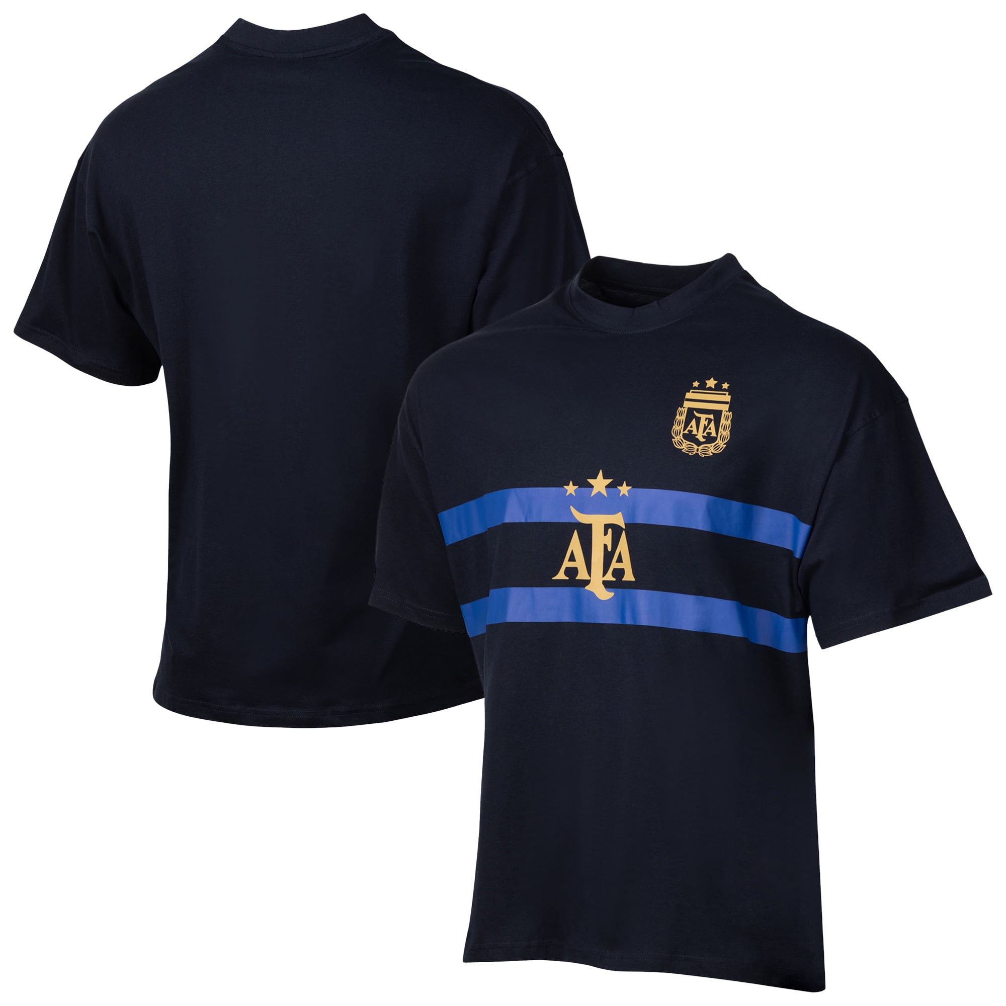 Men's-Sport Design Sweden Navy Argentina National Team Oversized T ...