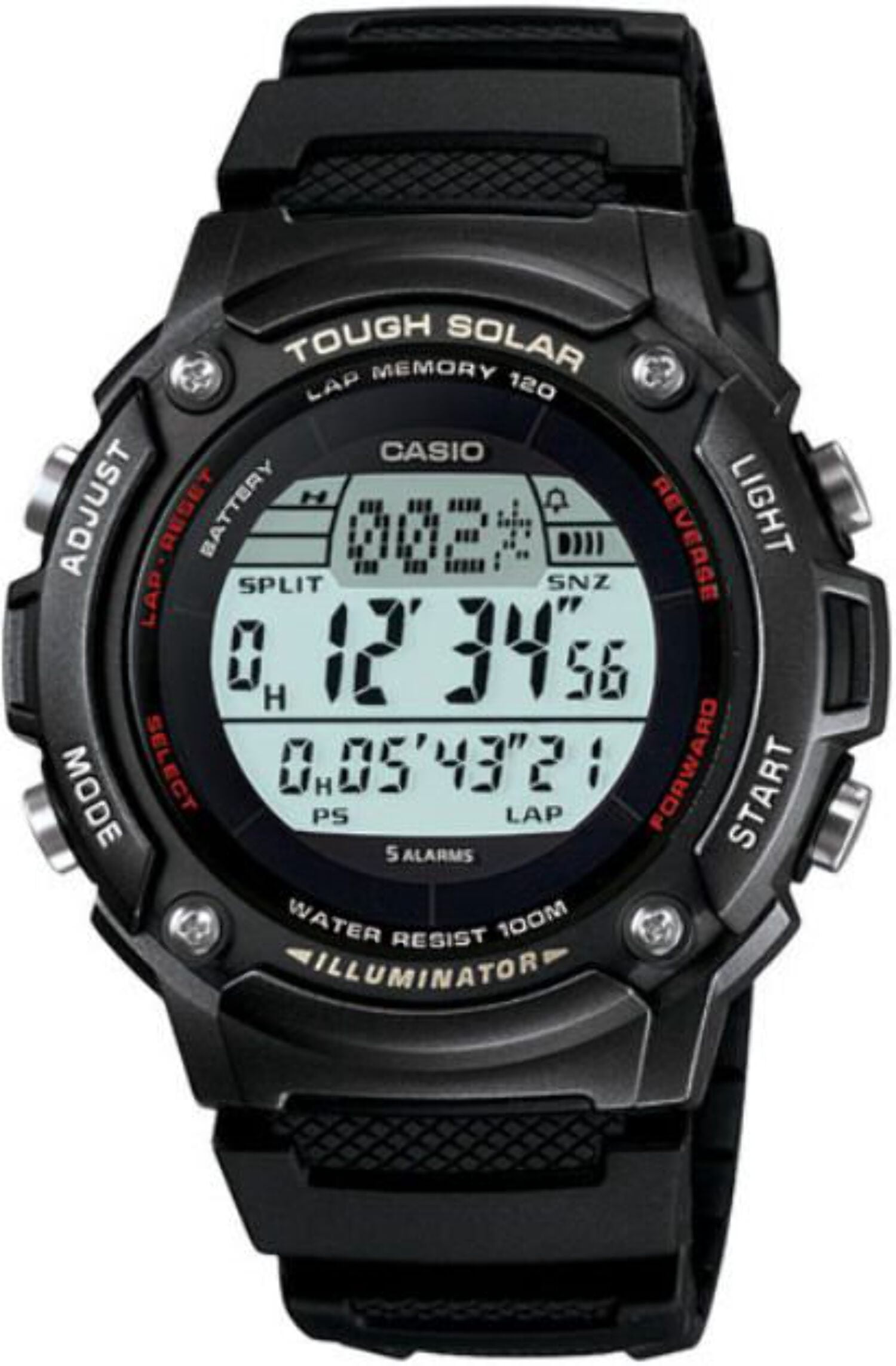 Men's Sport Solar Power Watch WS200H-1BV - Walmart.com