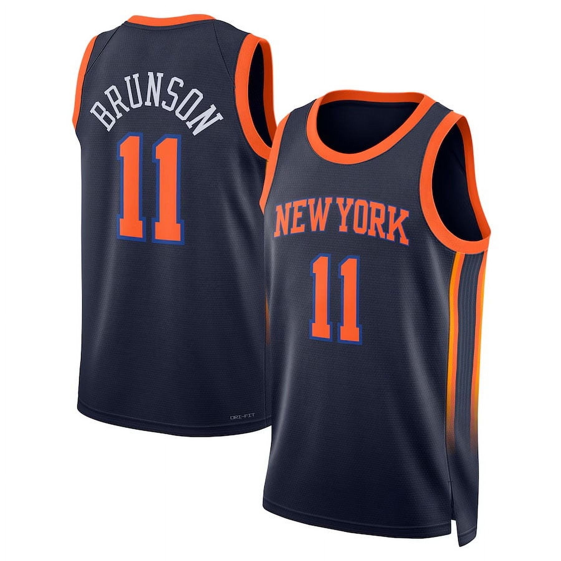 Men's Sport Vest Jalen_Brunson #11 (Blue 3) New York_Knicks Fans Crew ...