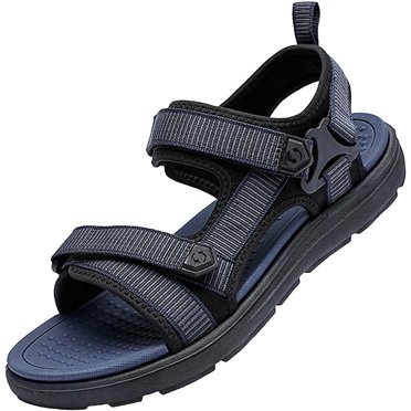 TOMITANY Men's Closed Toe Water Sandals Hollow-Out Wading Sandals ...