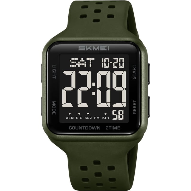 Men's Sports Watches Waterproof Military Digital Watches for Men with ...