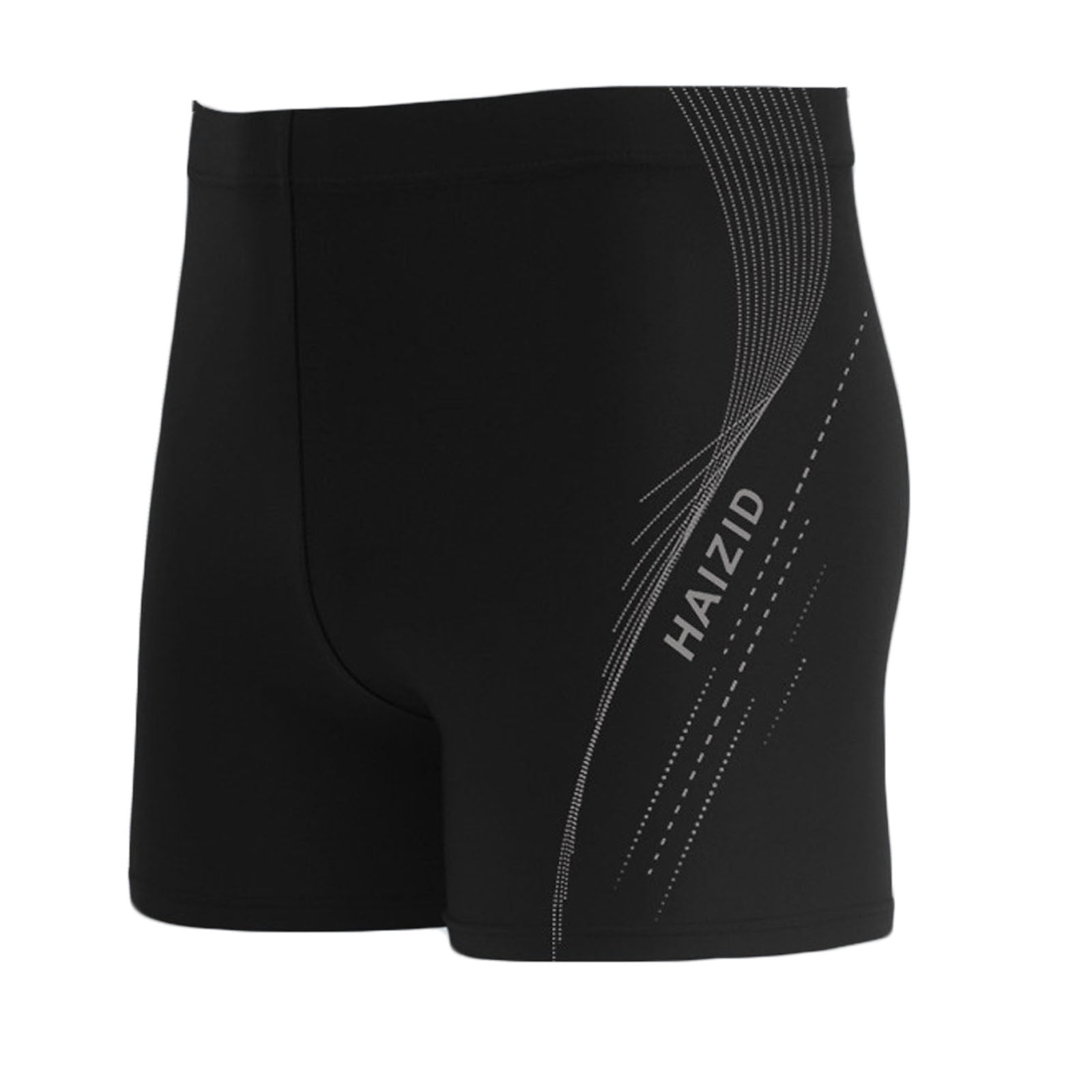 Men's Square Leg Short Swim Jammers Durable Training Team Swimsuit 4 ...