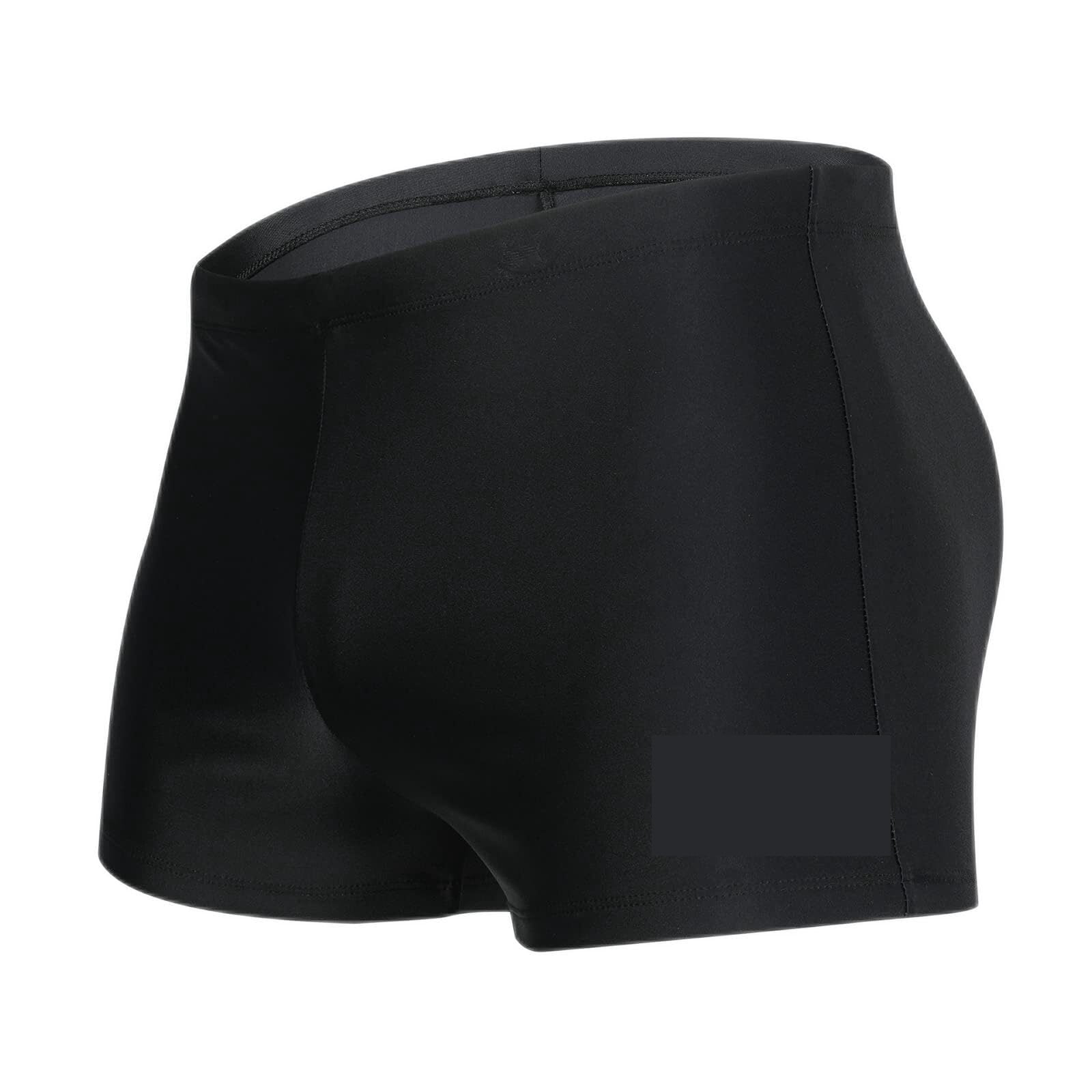 Men's Square Leg Swimming Jammer Shorts UPF50+,Men Swimsuit Swim ...