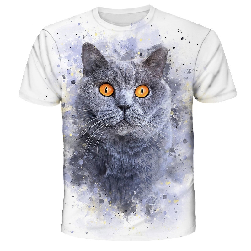 Men's Squirrel T Shirt ,3D Print Shirt Animal Graphic Tees ,Lovely ...