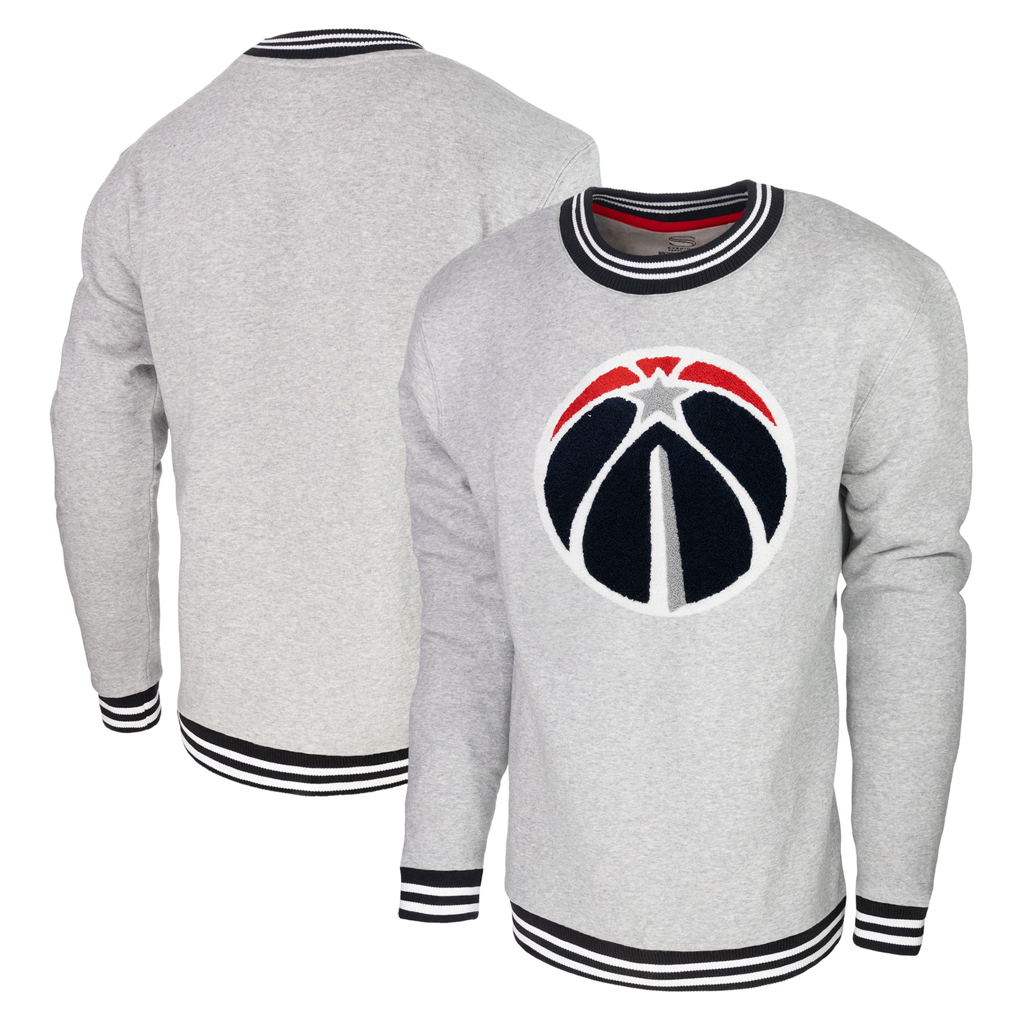 Men's Stadium Essentials Heather Gray Washington Wizards Club Level ...
