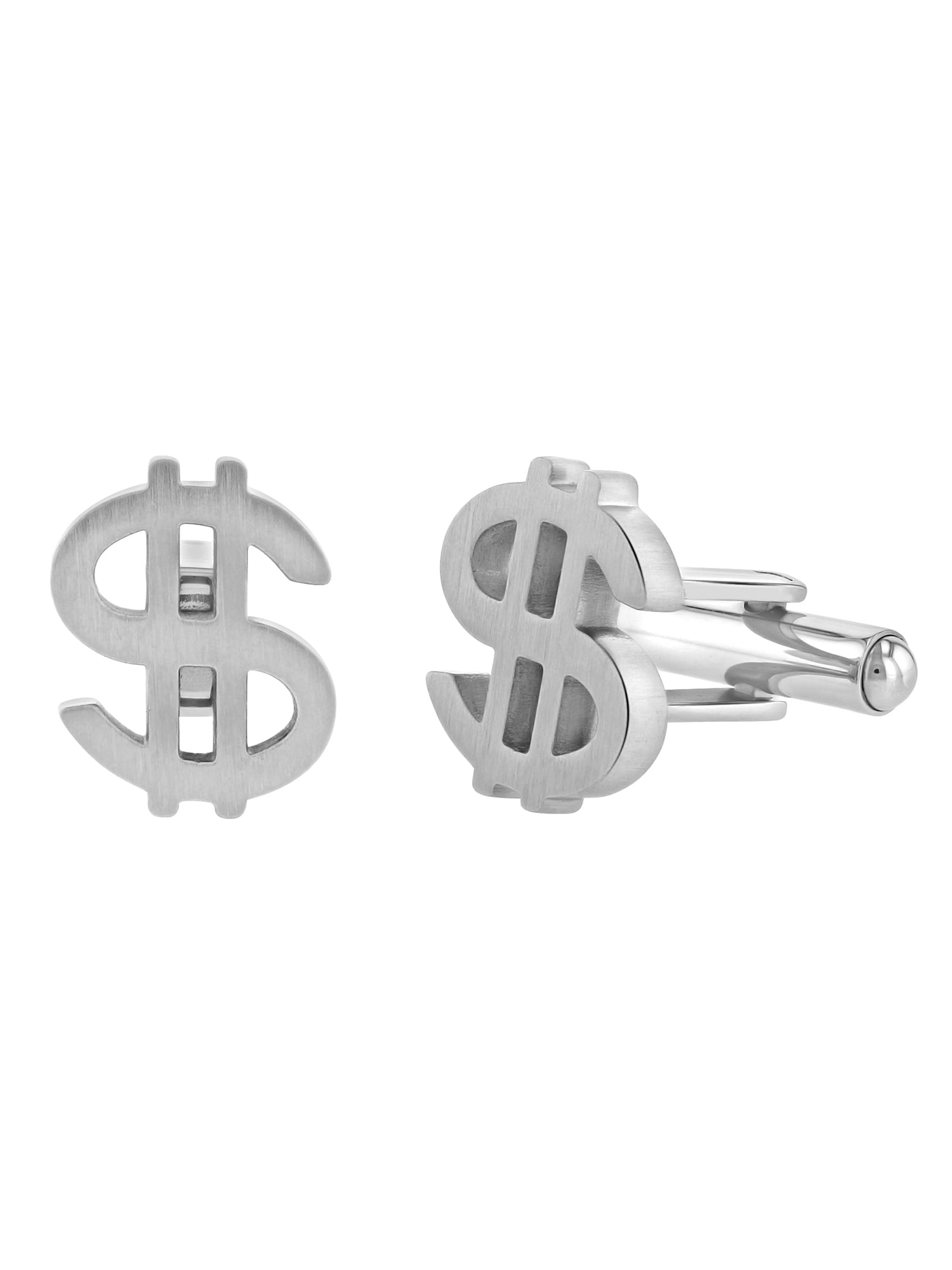 Men's Stainless Steel Dollar Sign Cuff Links - Walmart.com