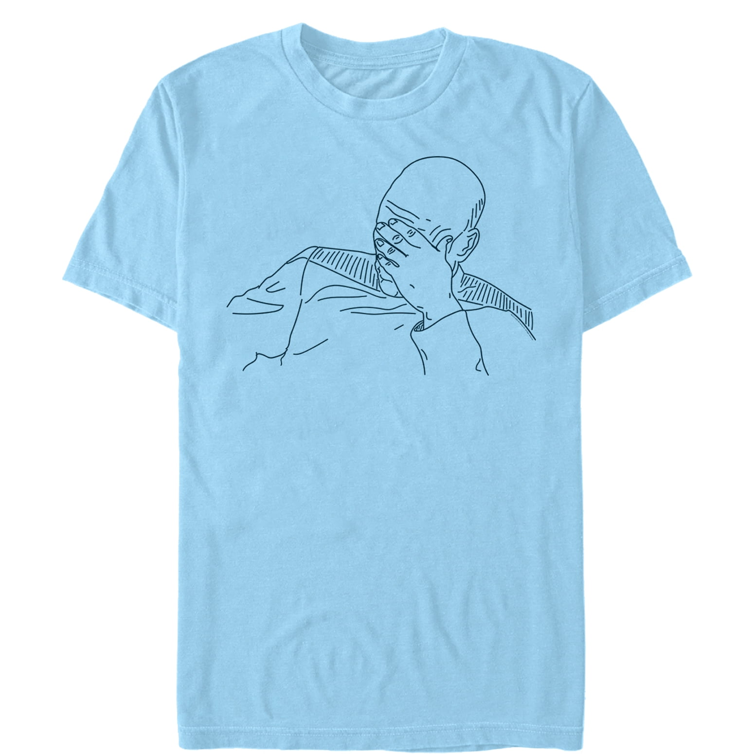 Men's Star Trek: The Next Generation Captain Picard Face Palm Line ...