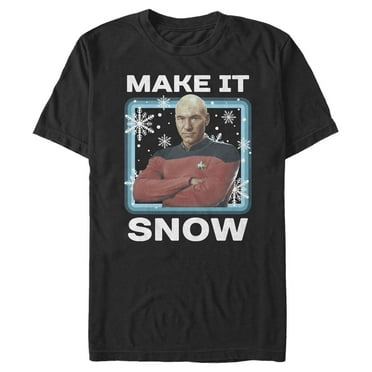 Men's Star Trek: The Next Generation Captain Picard Make It Snow ...