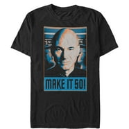 Men's Star Trek: The Next Generation Captain Picard Make It Snow ...