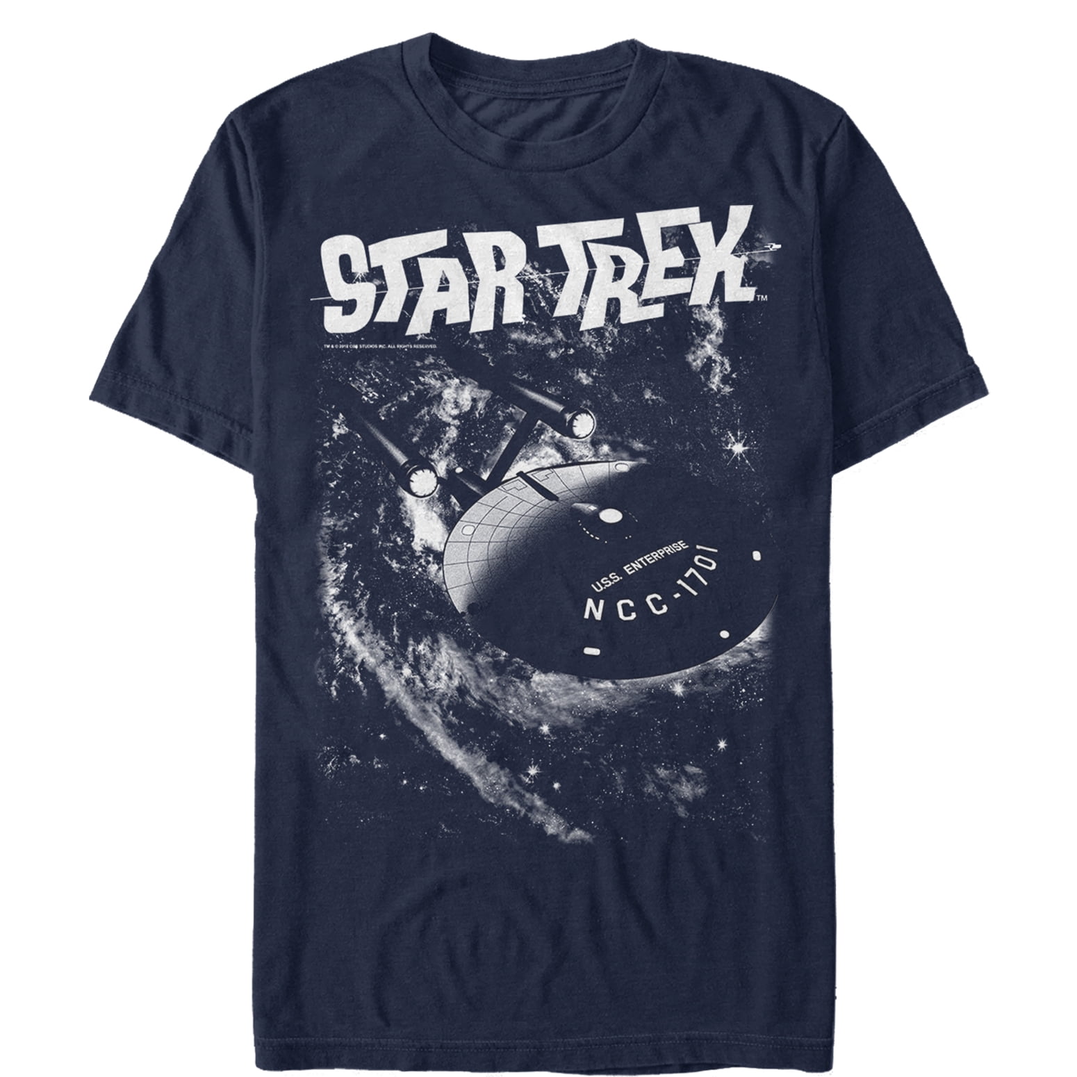 Men's Star Trek: The Original Series Enterprise Galactic Journey ...