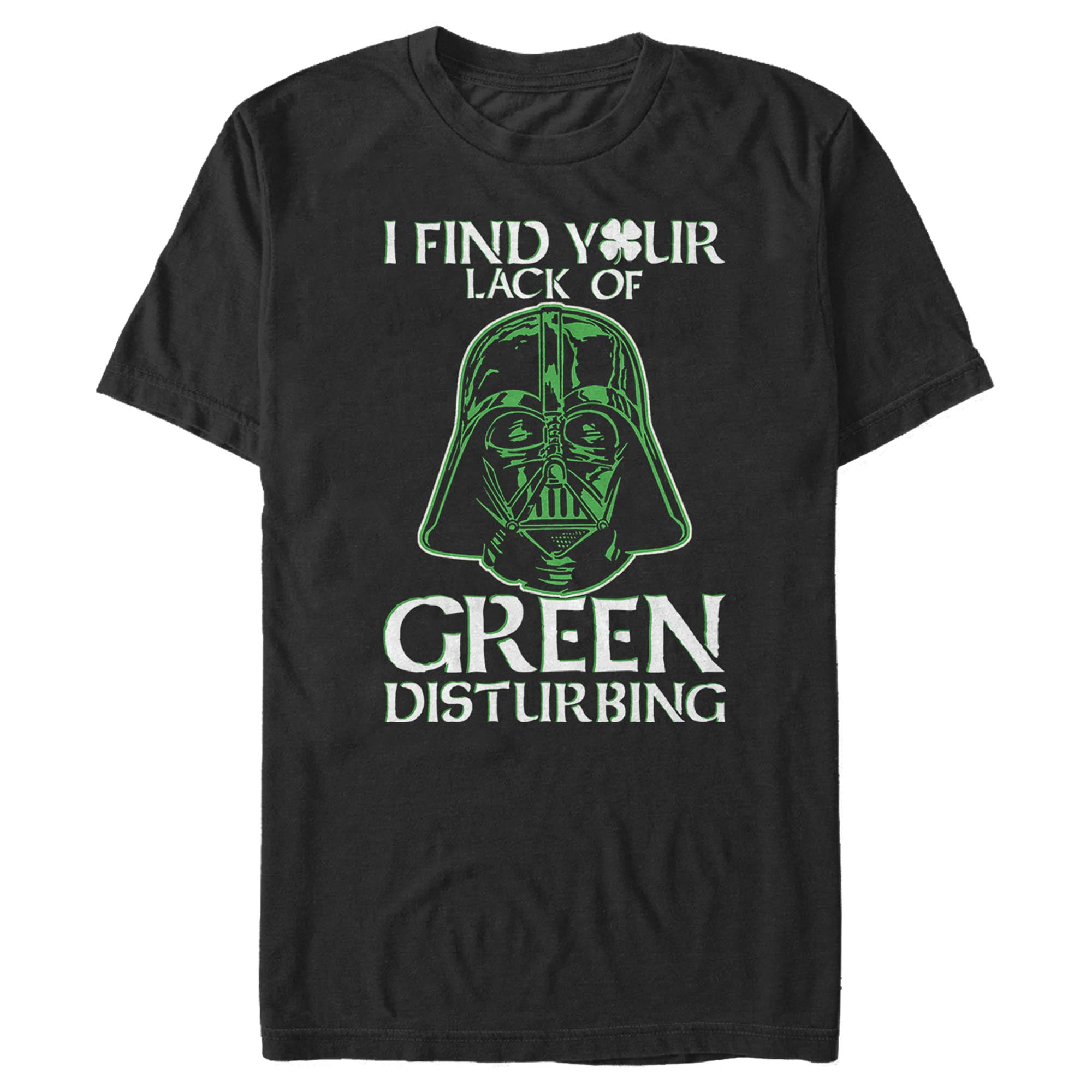 Men's Star Wars: A New Hope St. Patrick's Day Vader Lack of Green ...