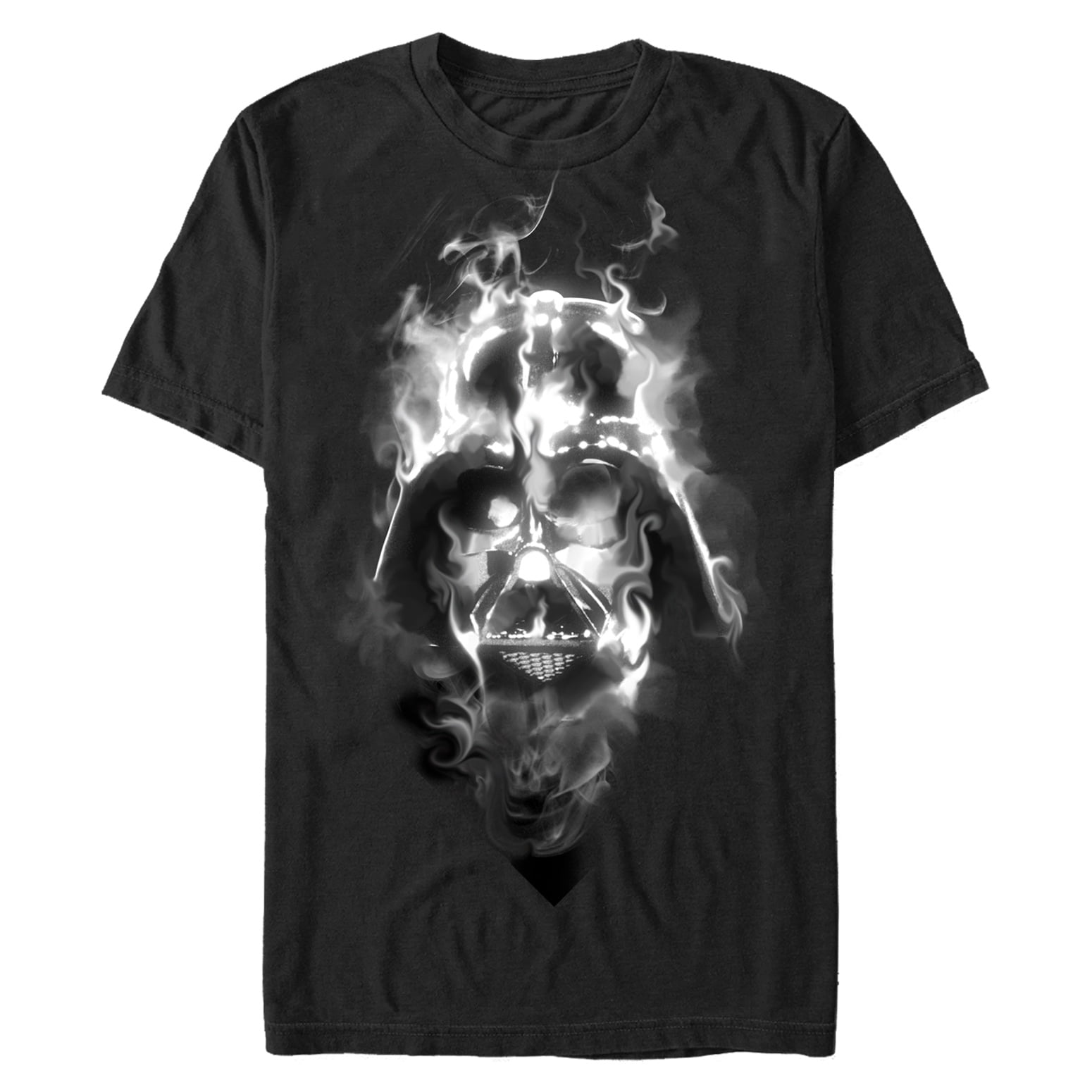 Men's Star Wars Darth Vader Smoke Graphic Tee Black 4X Large - Walmart.com