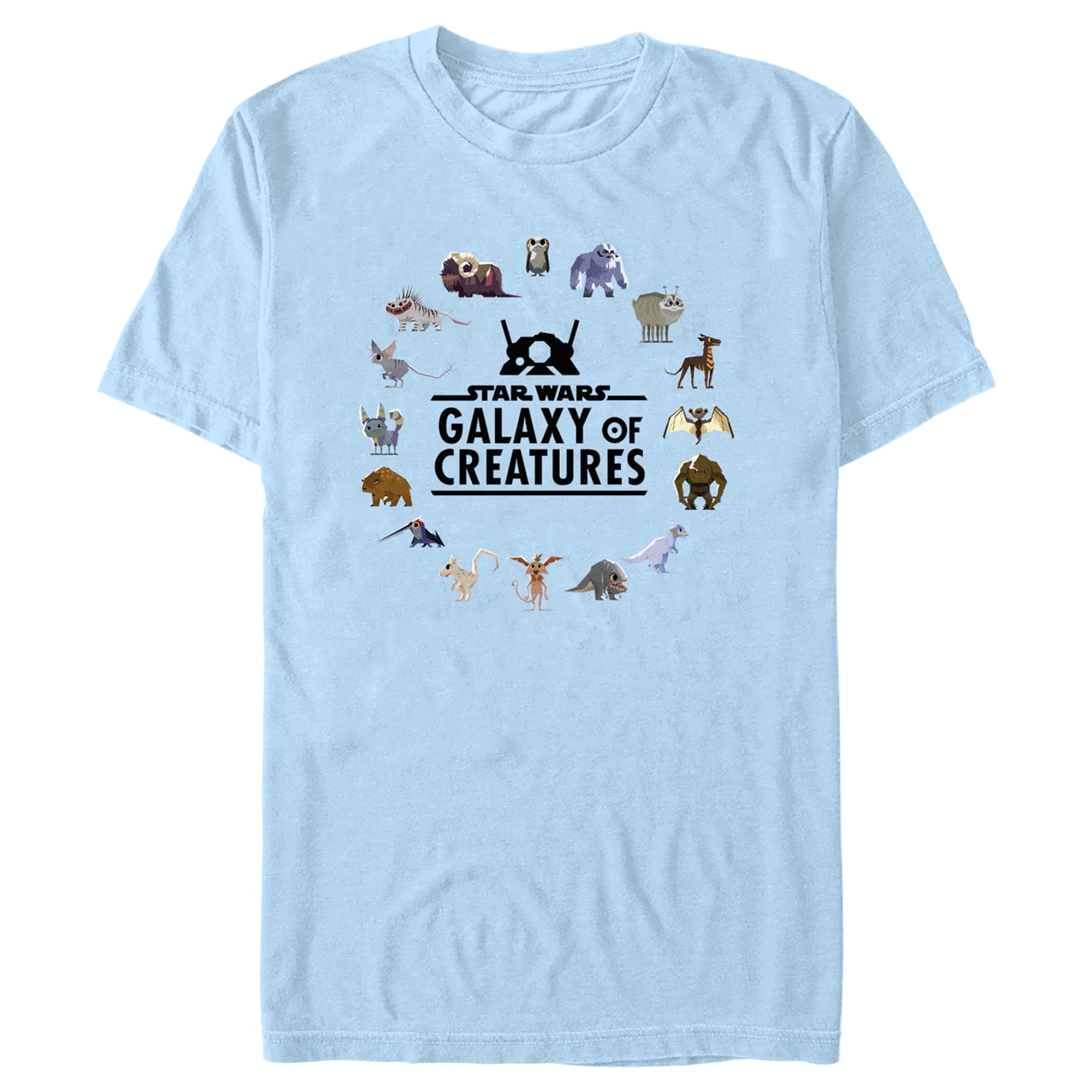 Men's Star Wars: Galaxy of Creatures Galaxy of Creatures Graphic Tee ...