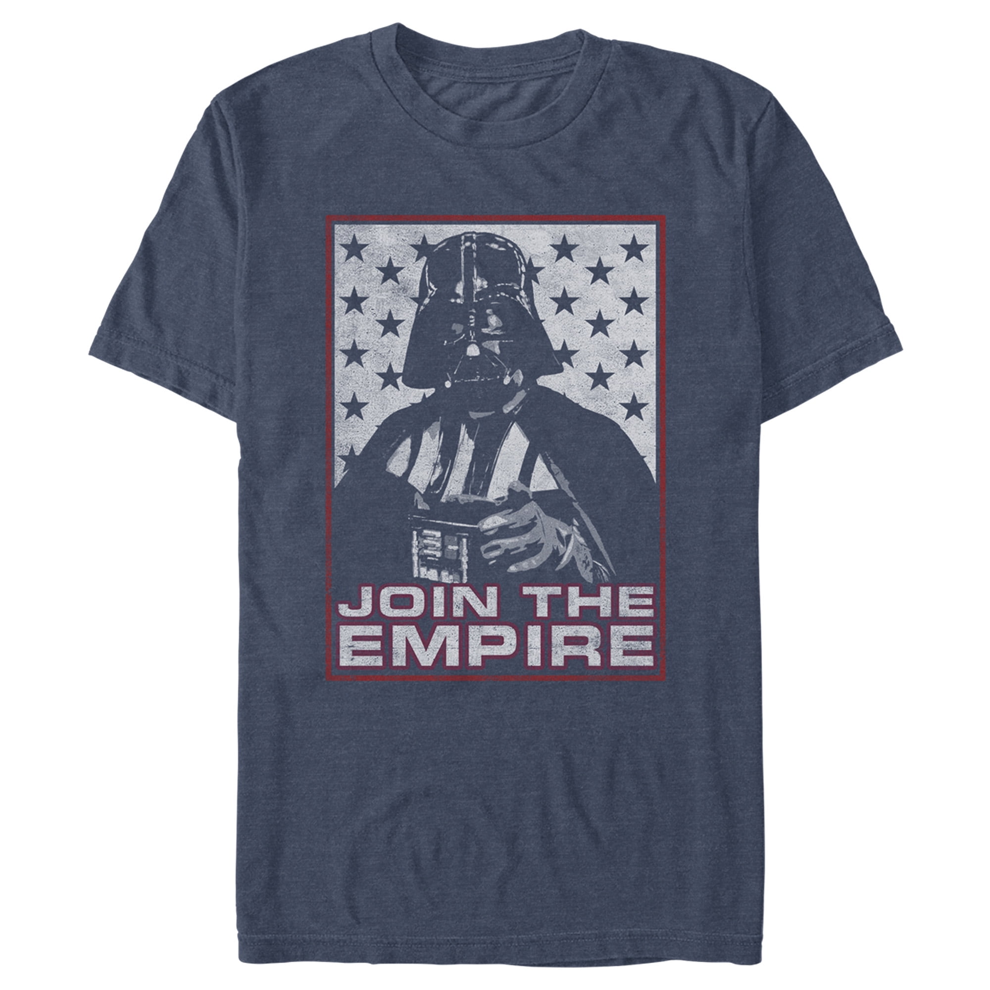 Men's Star Wars Join the Empire Graphic Tee Navy Blue Heather X Large ...