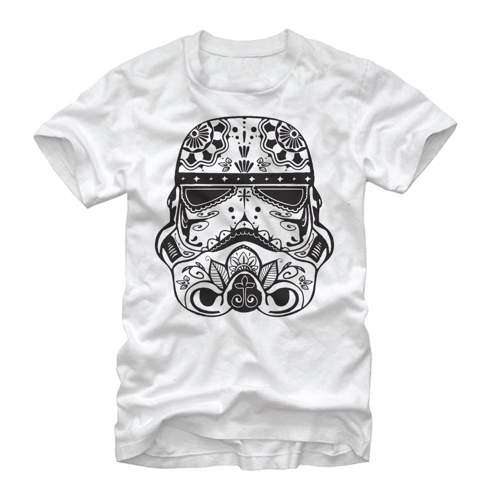 Men's Star Wars Ornate Stormtrooper Graphic Tee White X Large - Walmart.com