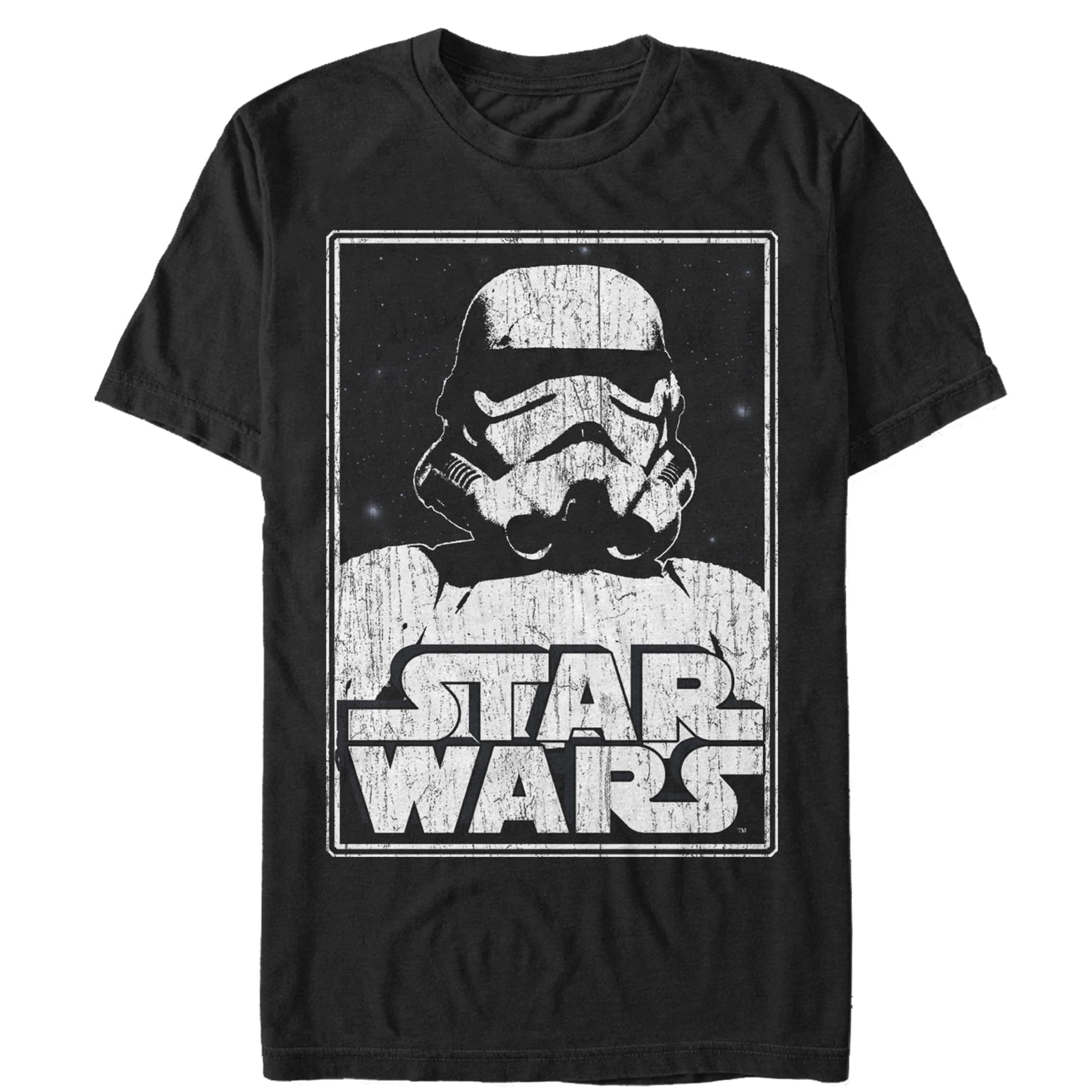 Men's Star Wars Stormtrooper Logo Graphic Tee Black 2X Large - Walmart.com