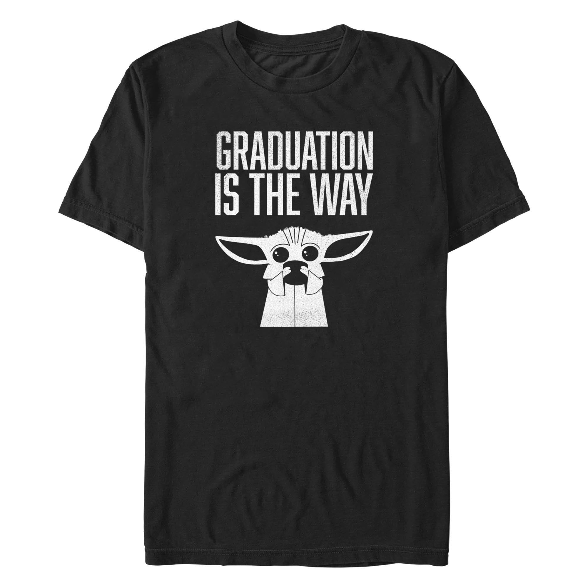 Men's Star Wars: The Mandalorian Grogu Graduation Is the Way Graphic T ...