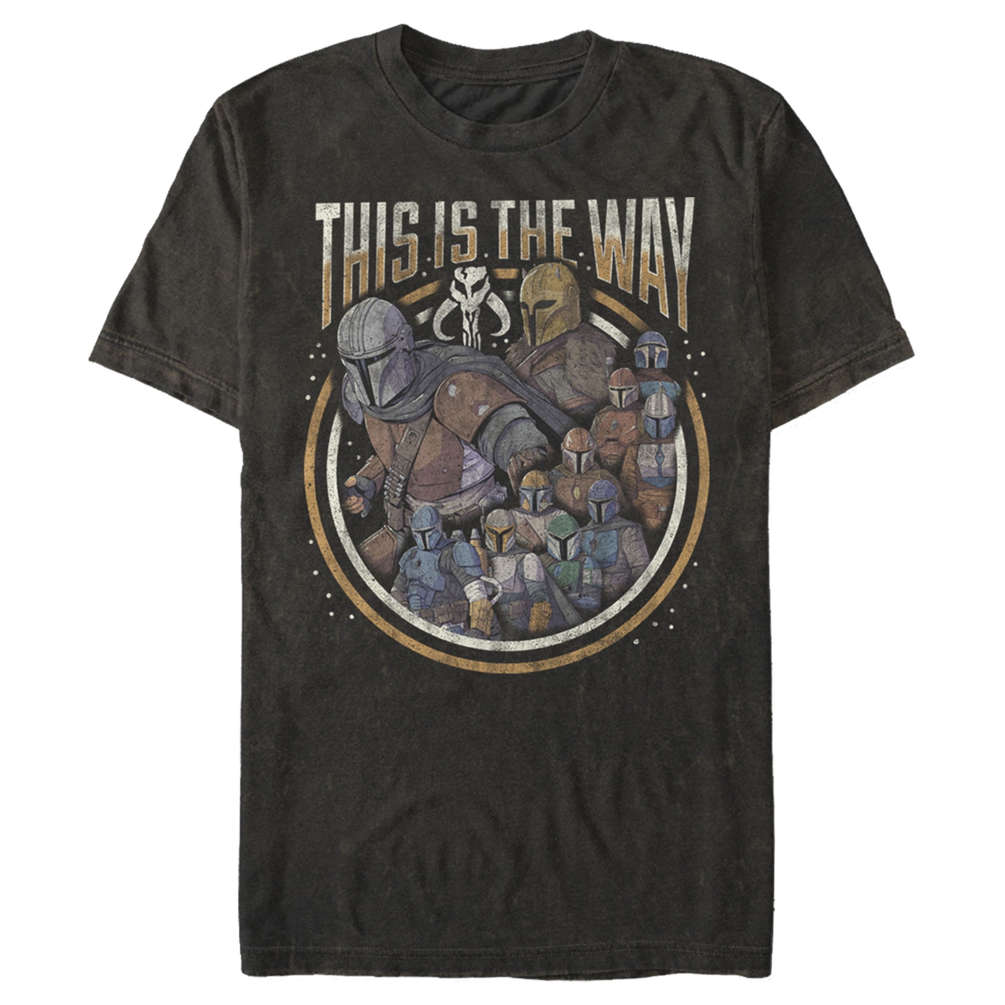 Men's Star Wars: The Mandalorian Group Shot This Is The Way Graphic Tee ...