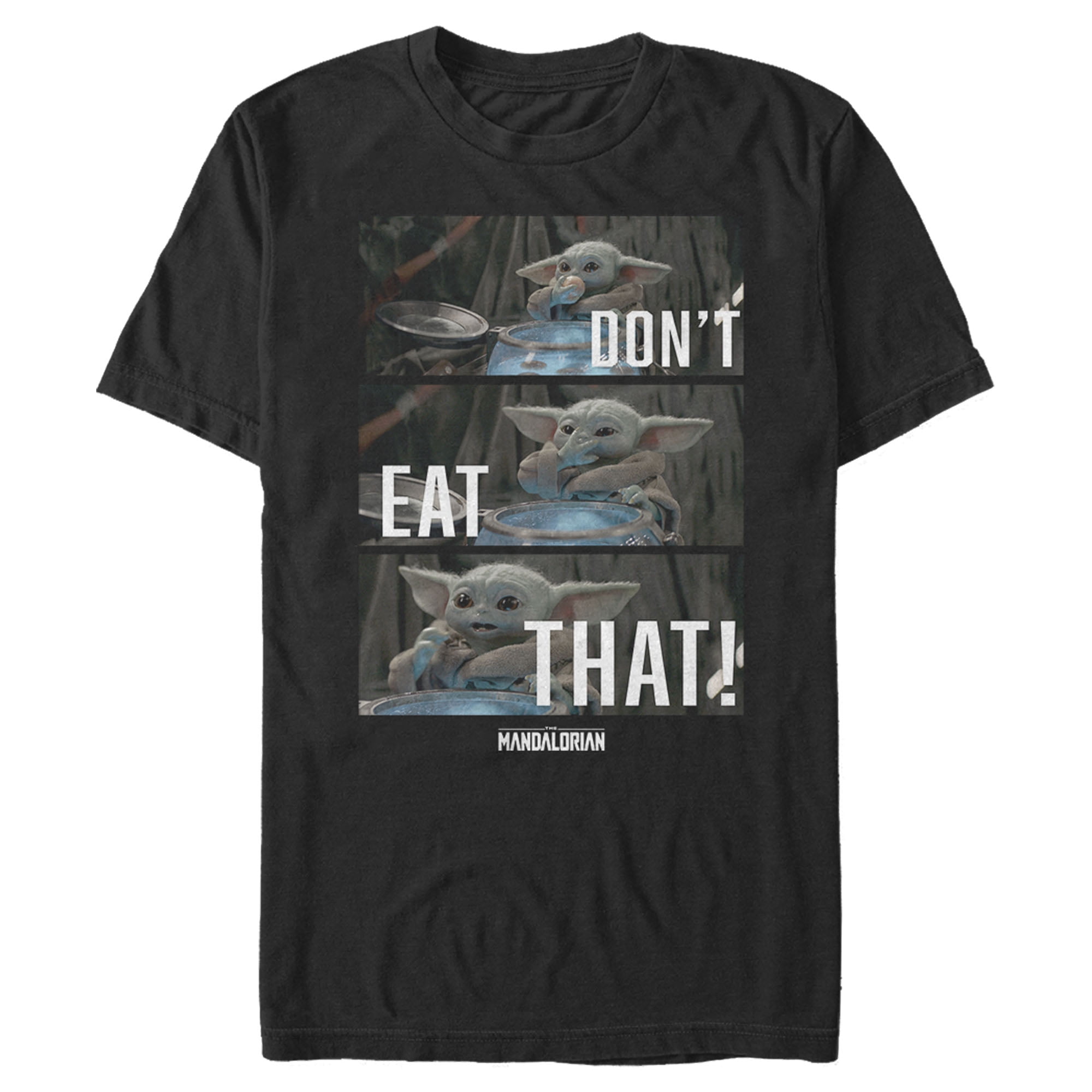 Men's Star Wars: The Mandalorian The Child Don't Eat That Graphic Tee ...