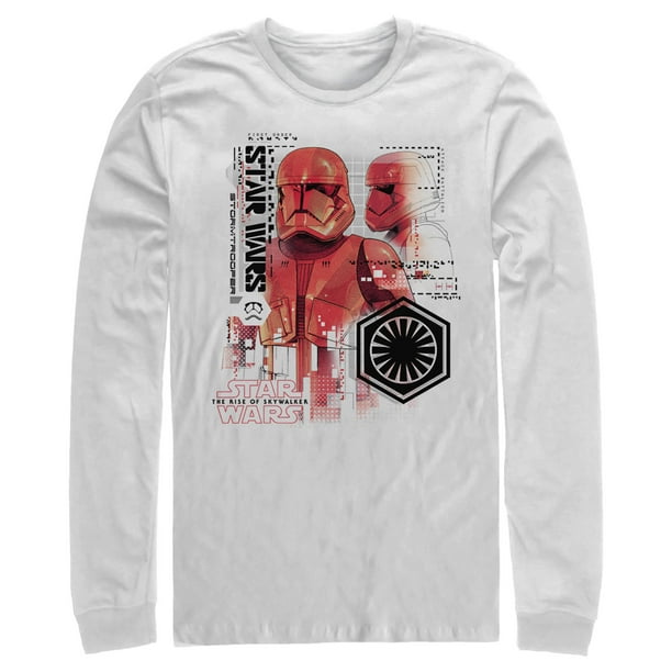 Men's Star Wars: The Rise of Skywalker Sith Trooper Schematic Villain ...