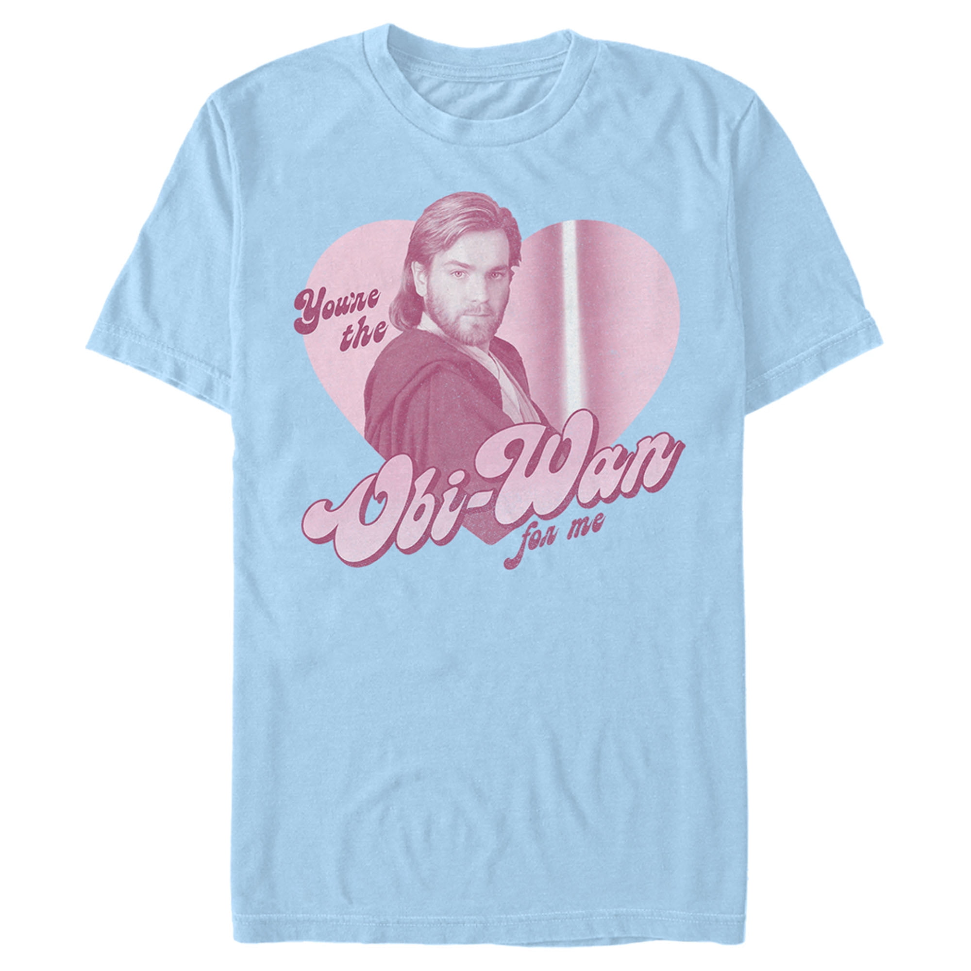 Men's Star Wars Valentine's Day You're the Obi-Wan for Me Graphic Tee ...