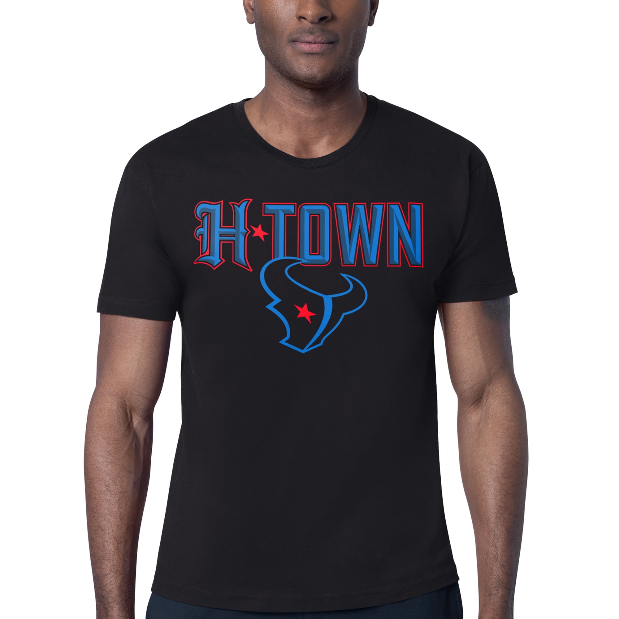Men's Starter Black Houston Texans H-Town Graphic T-Shirt - Walmart.com