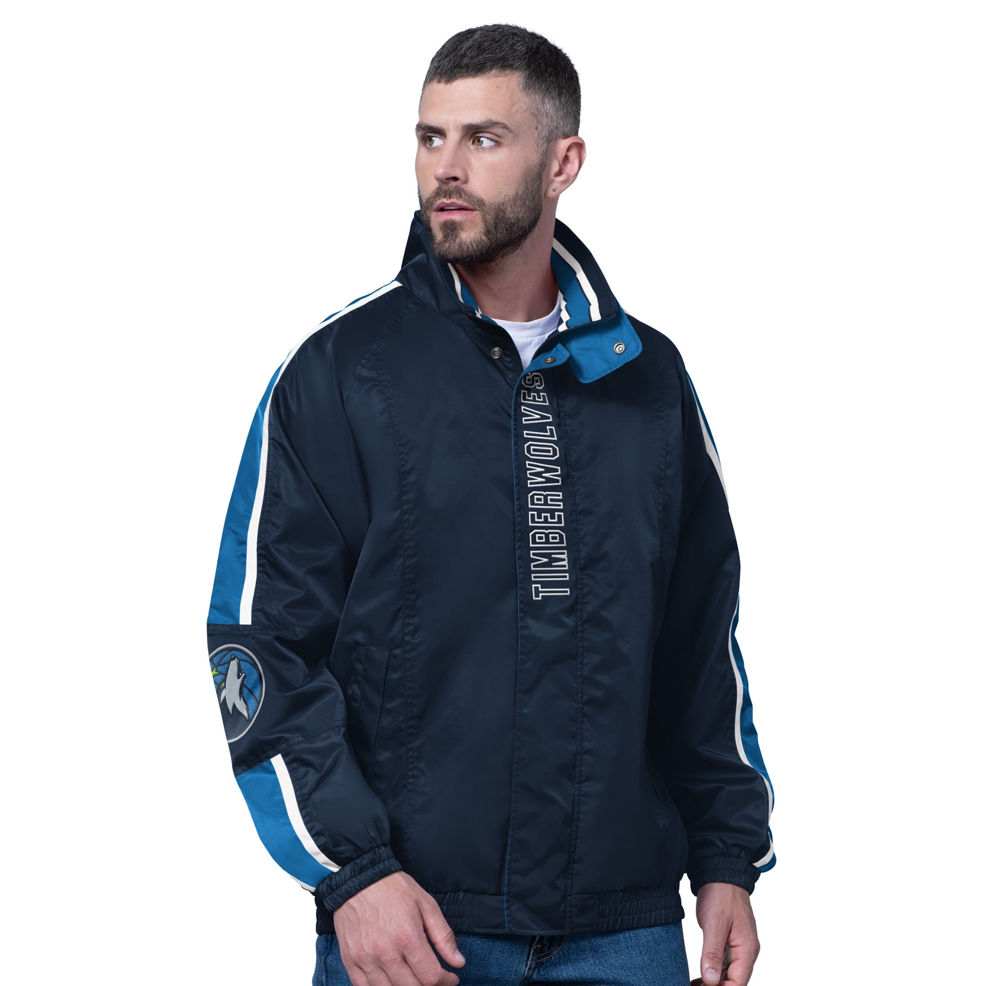 Men's Starter Blue Minnesota Timberwolves Freestyle Lightweight Full ...