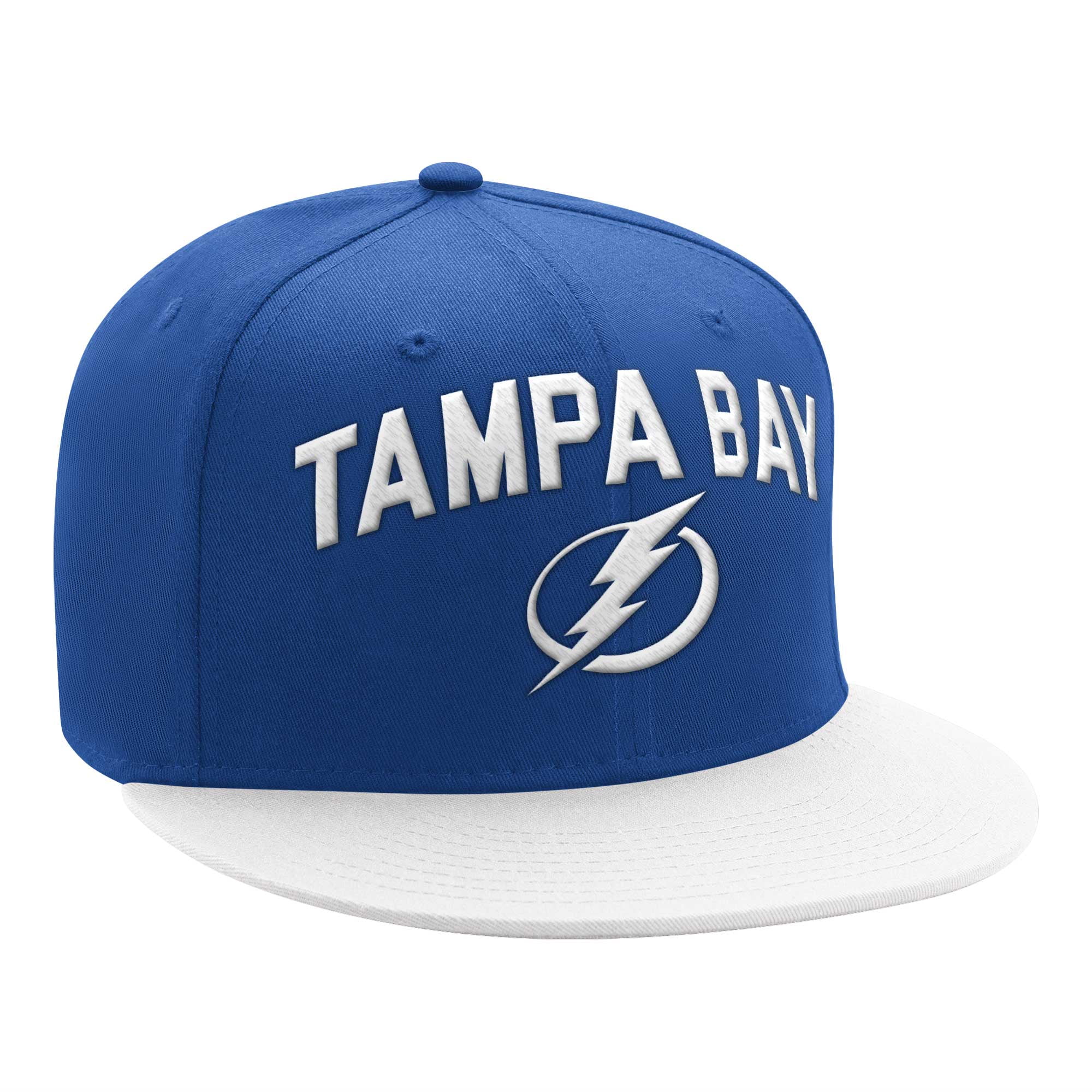 Men's Starter Blue/White Tampa Bay Lightning Arch Logo Two-Tone Snapback Hat - Walmart.com