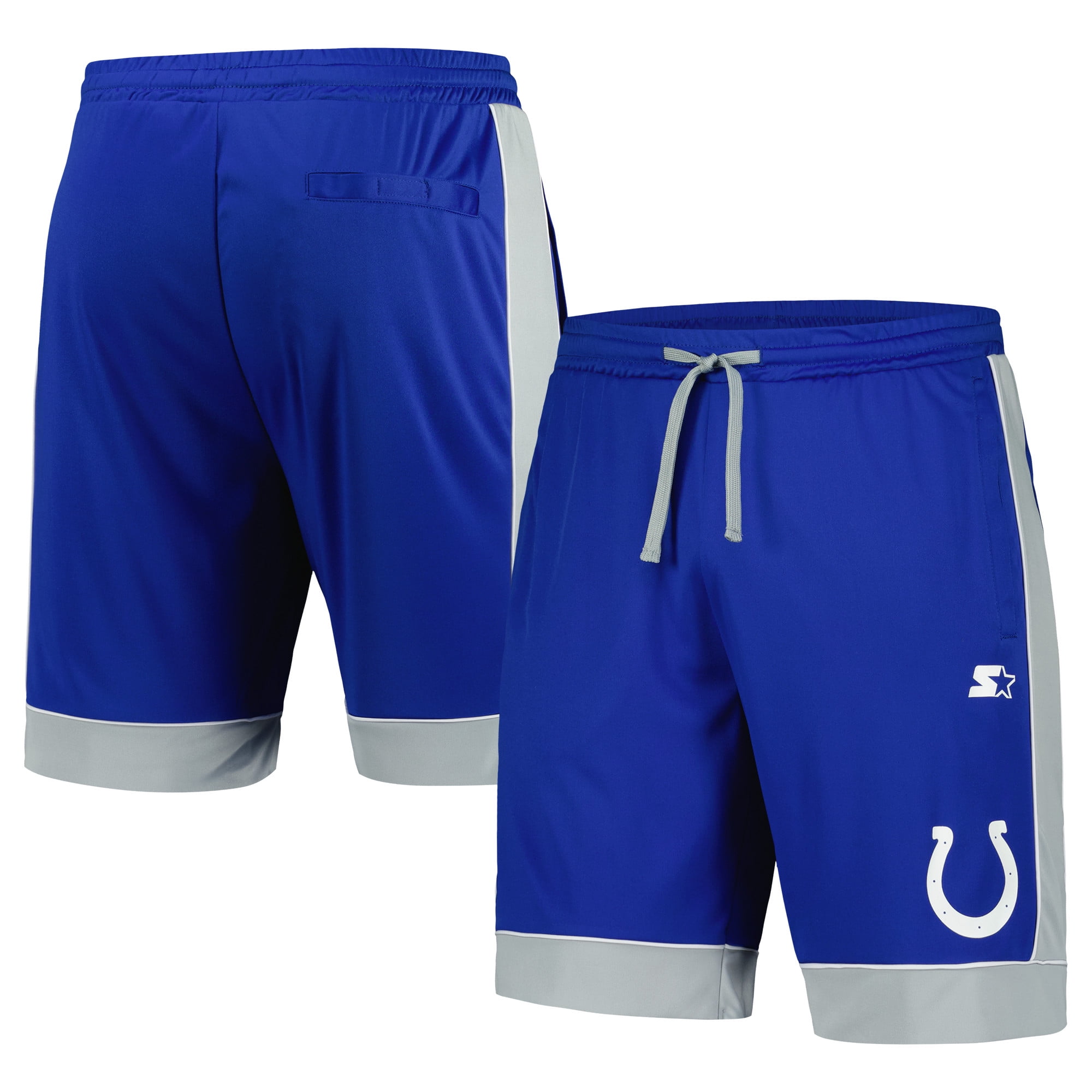 Men's Starter Royal/Gray Indianapolis Colts Fan Favorite Fashion Shorts ...