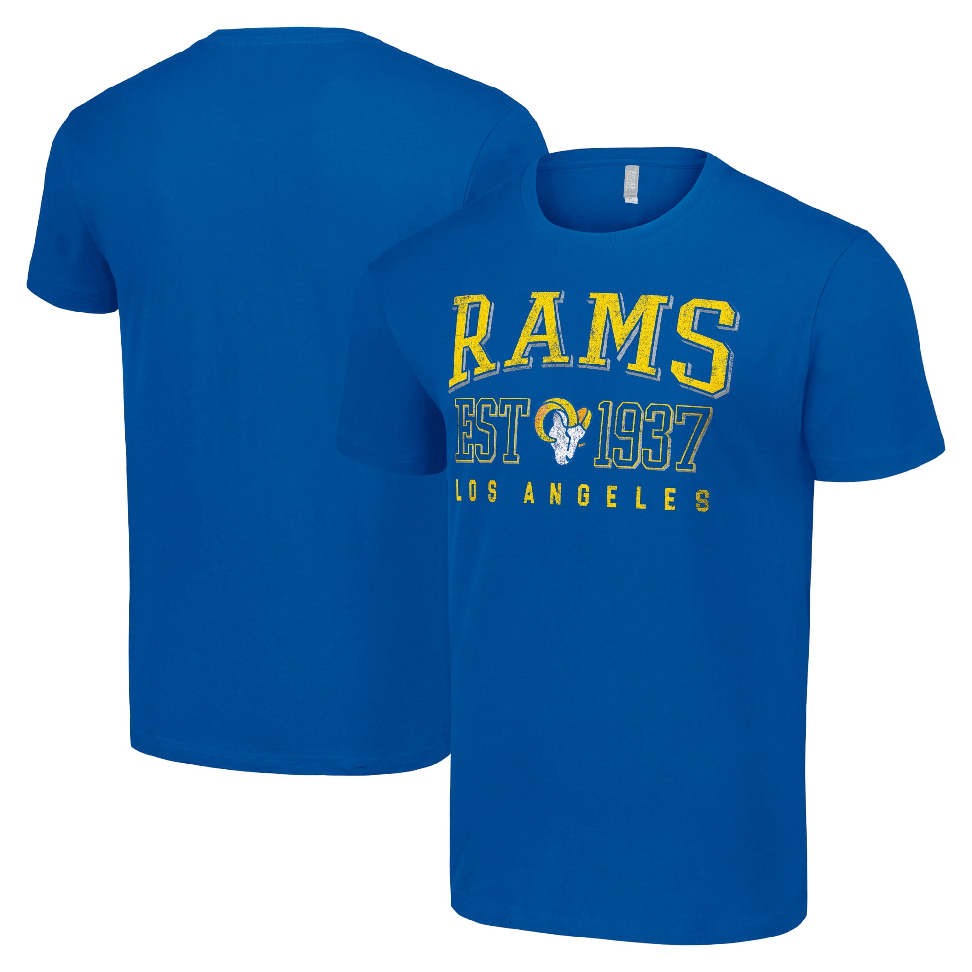 Men's Starter Royal Los Angeles Rams Throwback Logo T-Shirt - Walmart.com