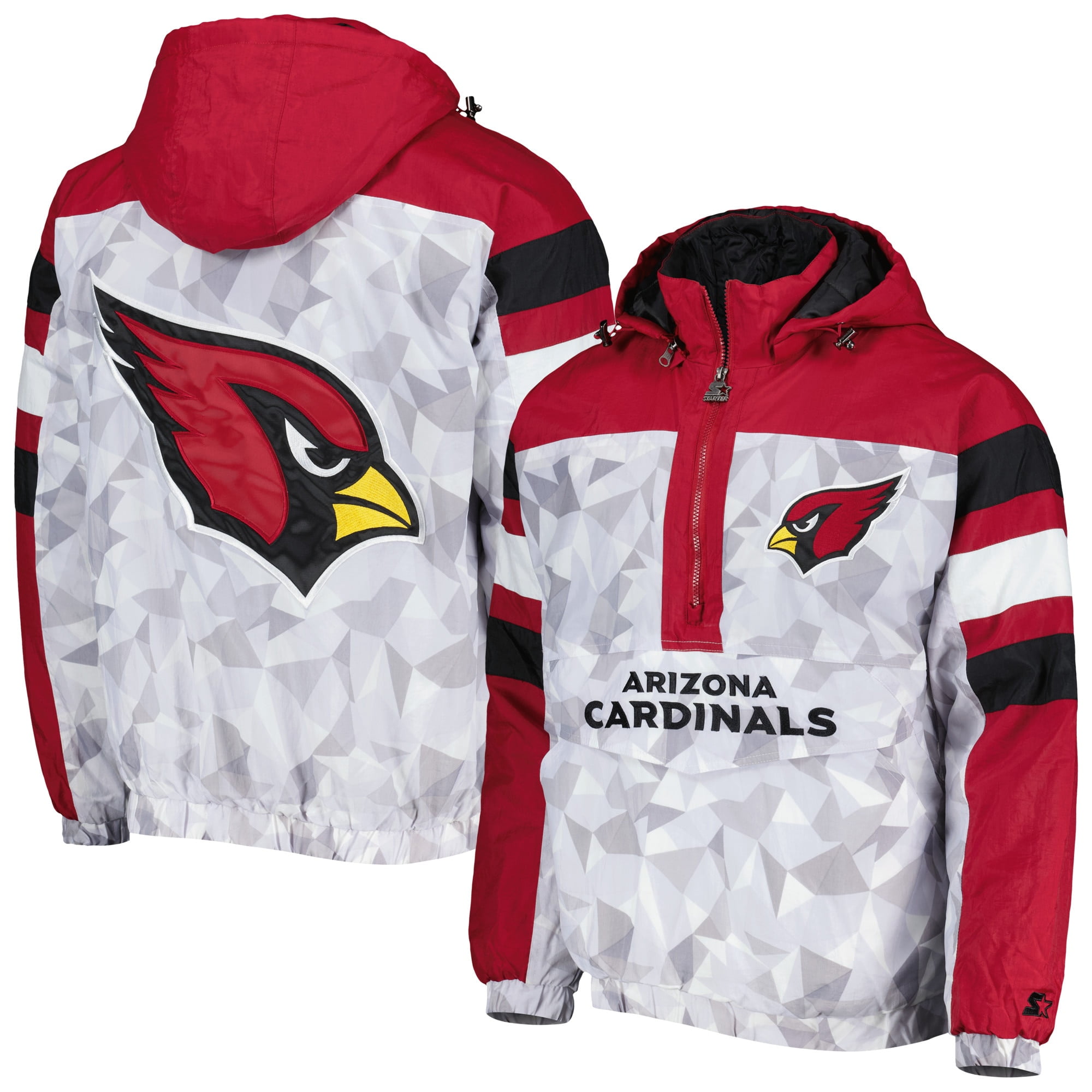 Men's Starter White/Cardinal Arizona Cardinals Thursday Night Gridiron ...