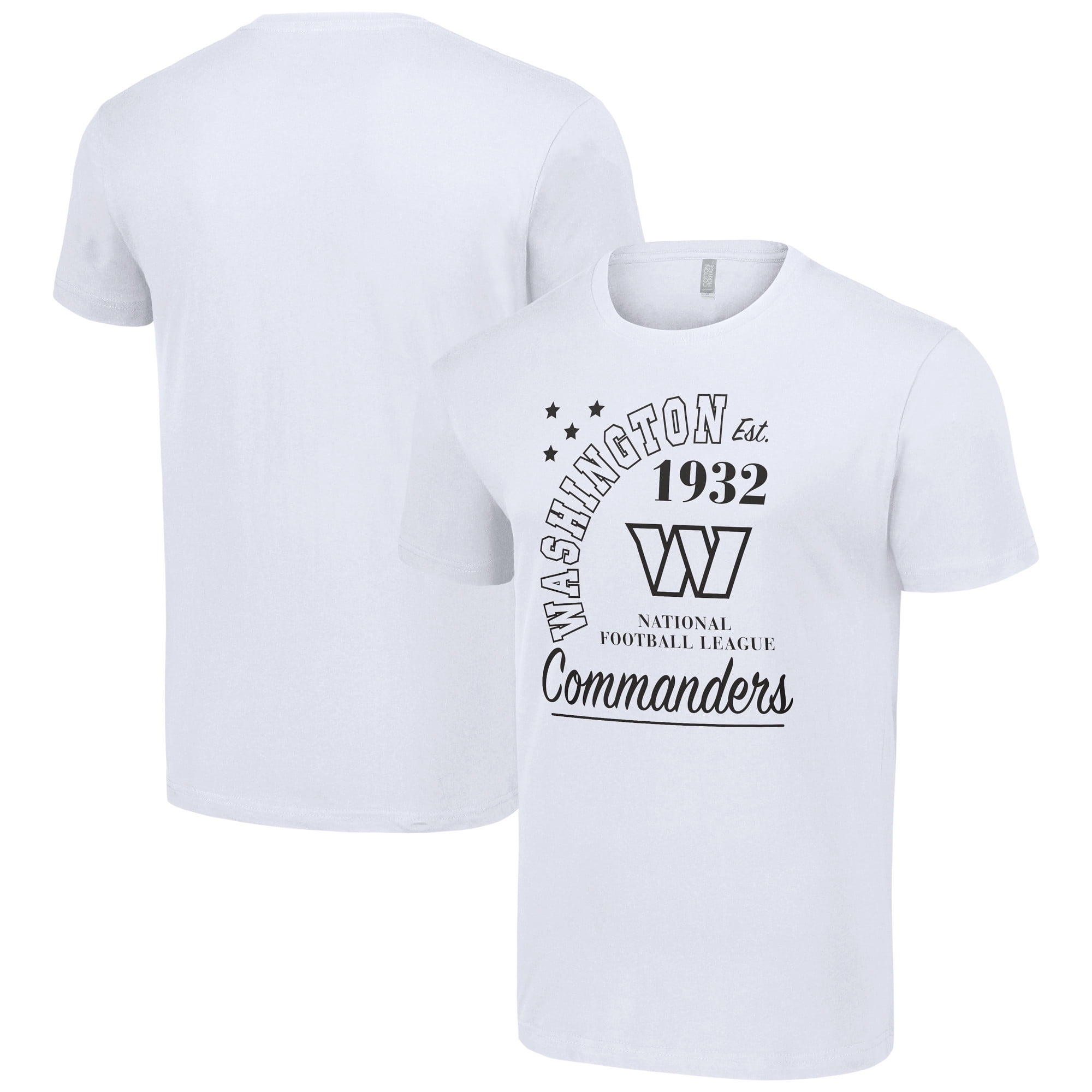 Men's Starter White Washington Commanders City Arch Team T-Shirt ...