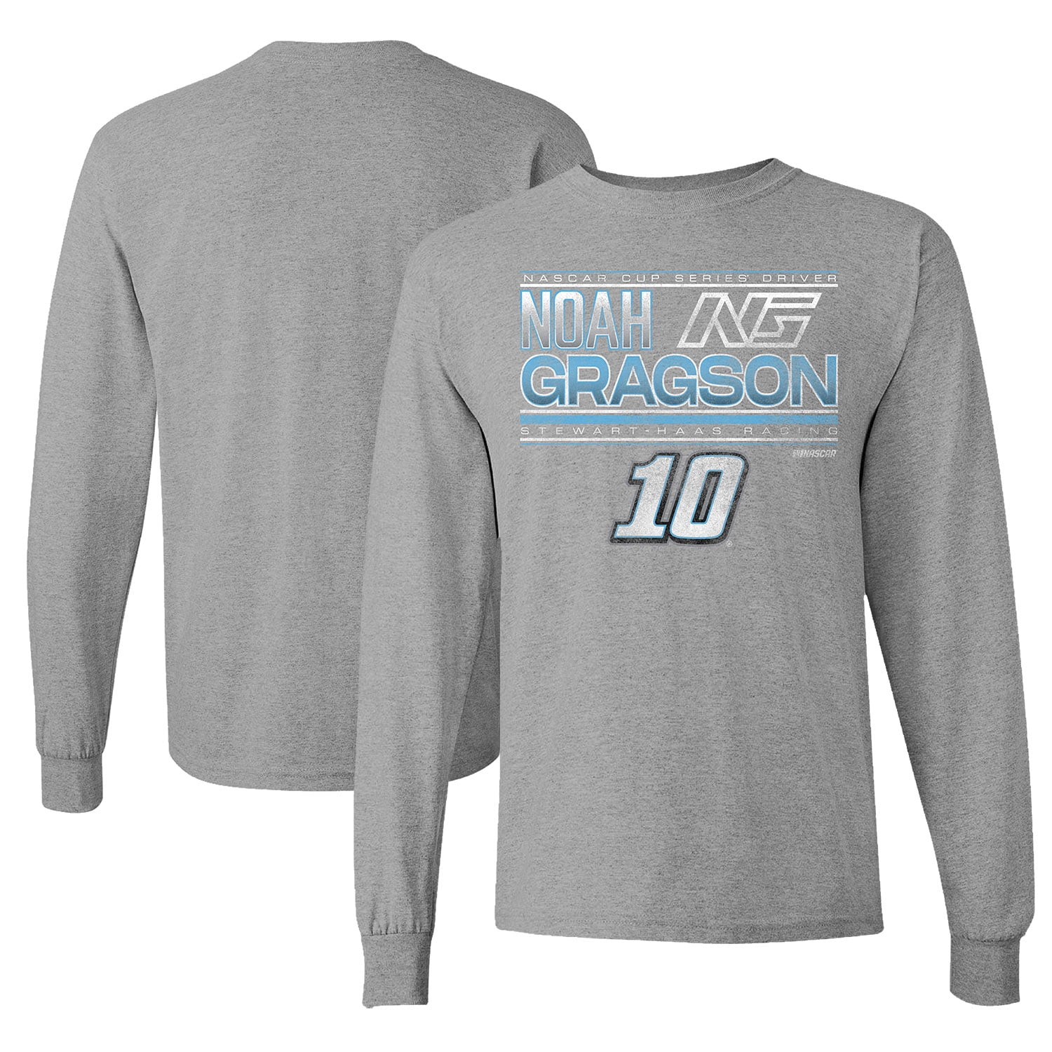 Men's Stewart-Haas Racing Team Collection Gray Noah Gragson Name ...