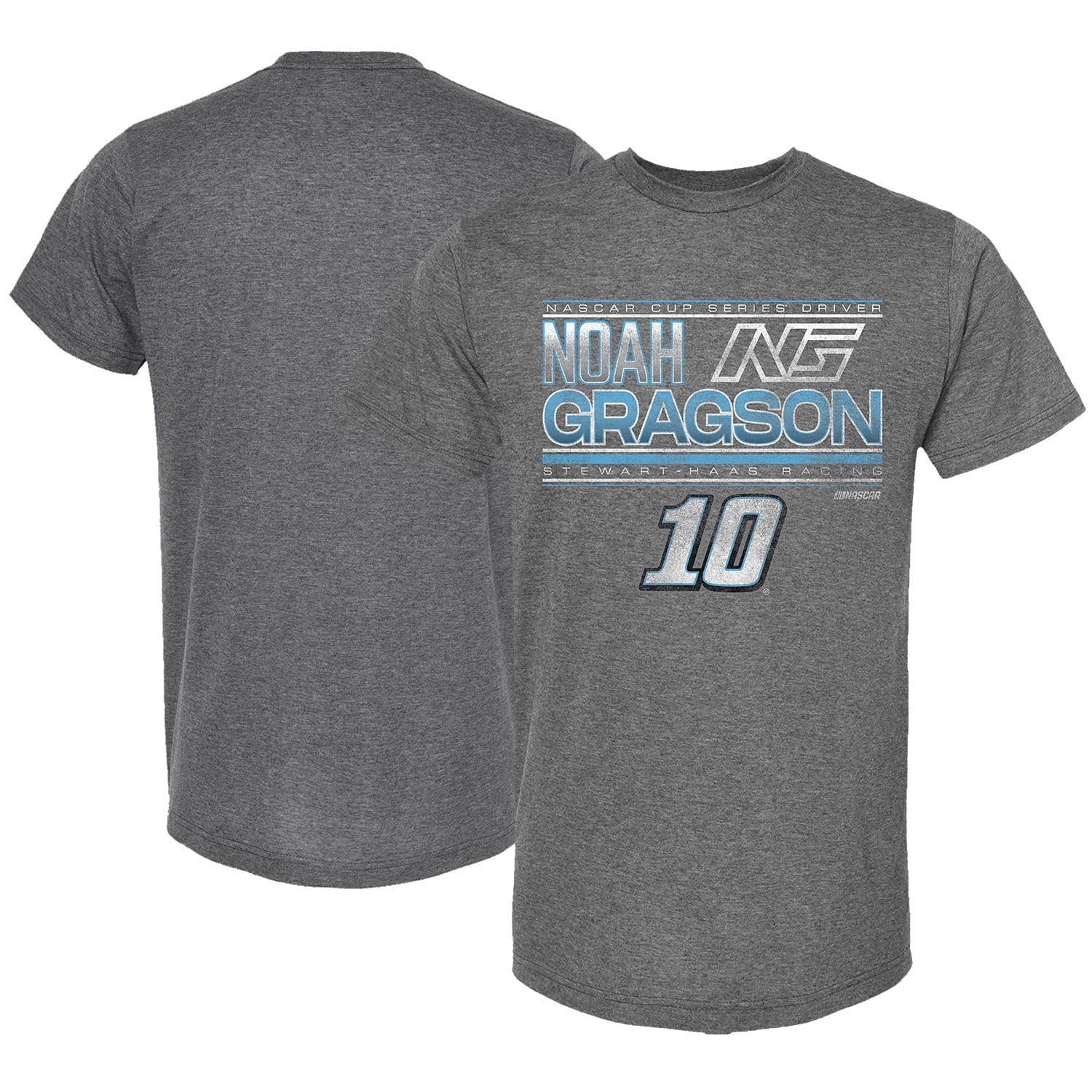 Men's Stewart-Haas Racing Team Collection Heather Charcoal Noah Gragson ...
