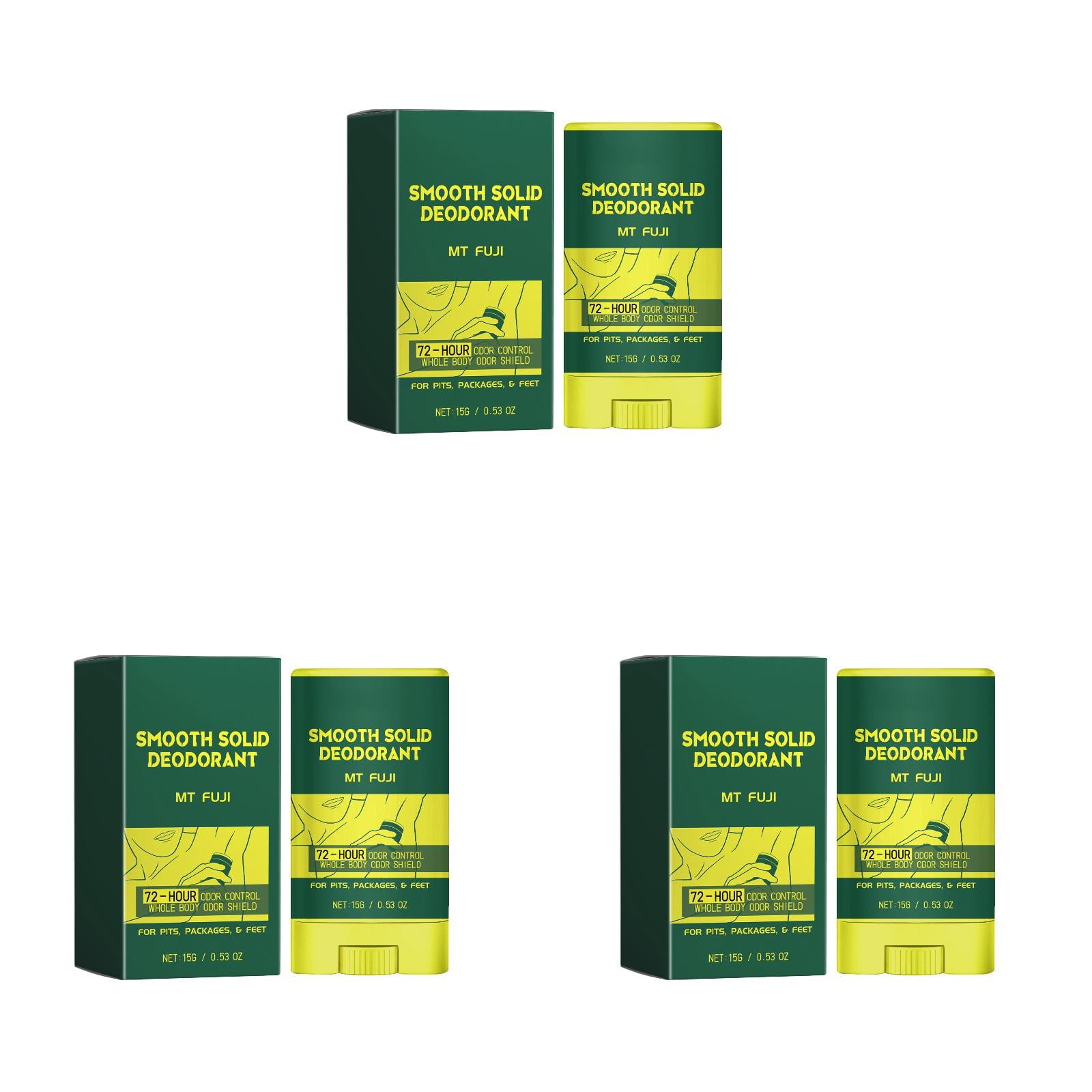 Men's Stick Body Armpit Body Odor Sweat Antiperspirant Refreshing Stick ...