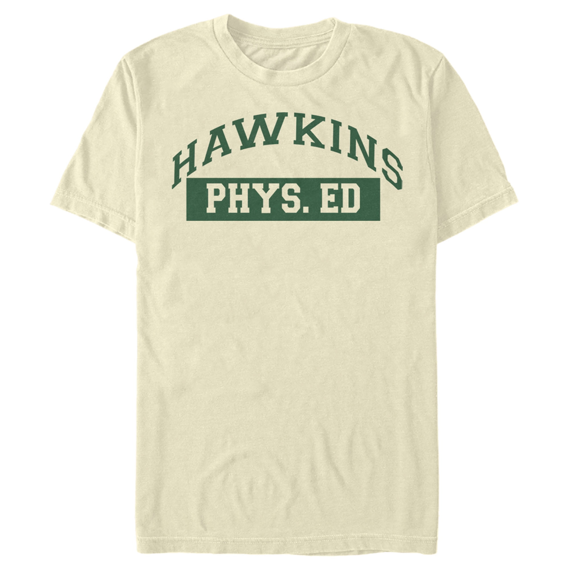 Men's Stranger Things Hawkins Phys. Ed Costume Graphic T-Shirt ...