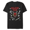 Stranger Things Halloween Kids Hellfire Club Costume Graphic Tee, Black ...